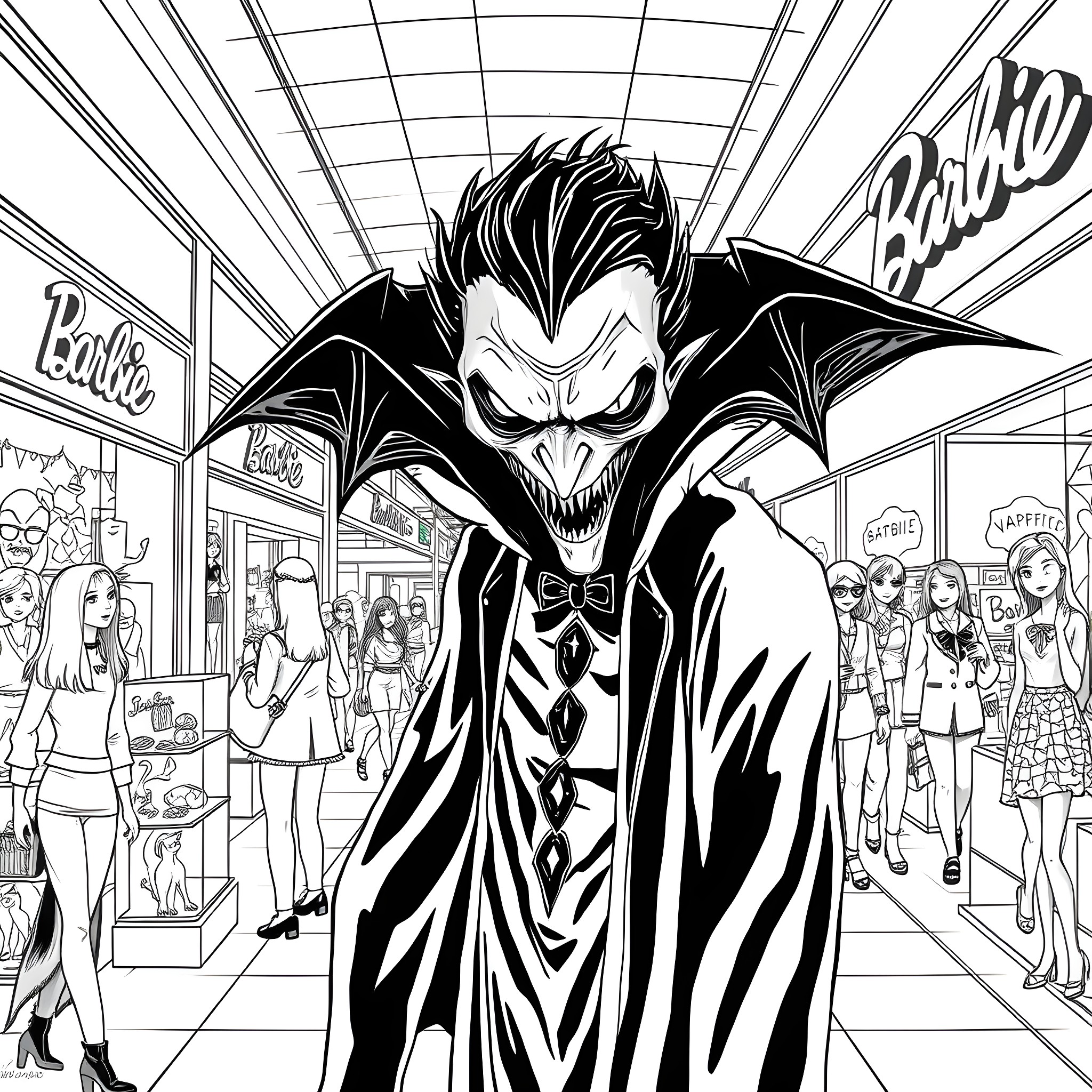 Best Vampire Coloring Pages (Free Printable PDF)