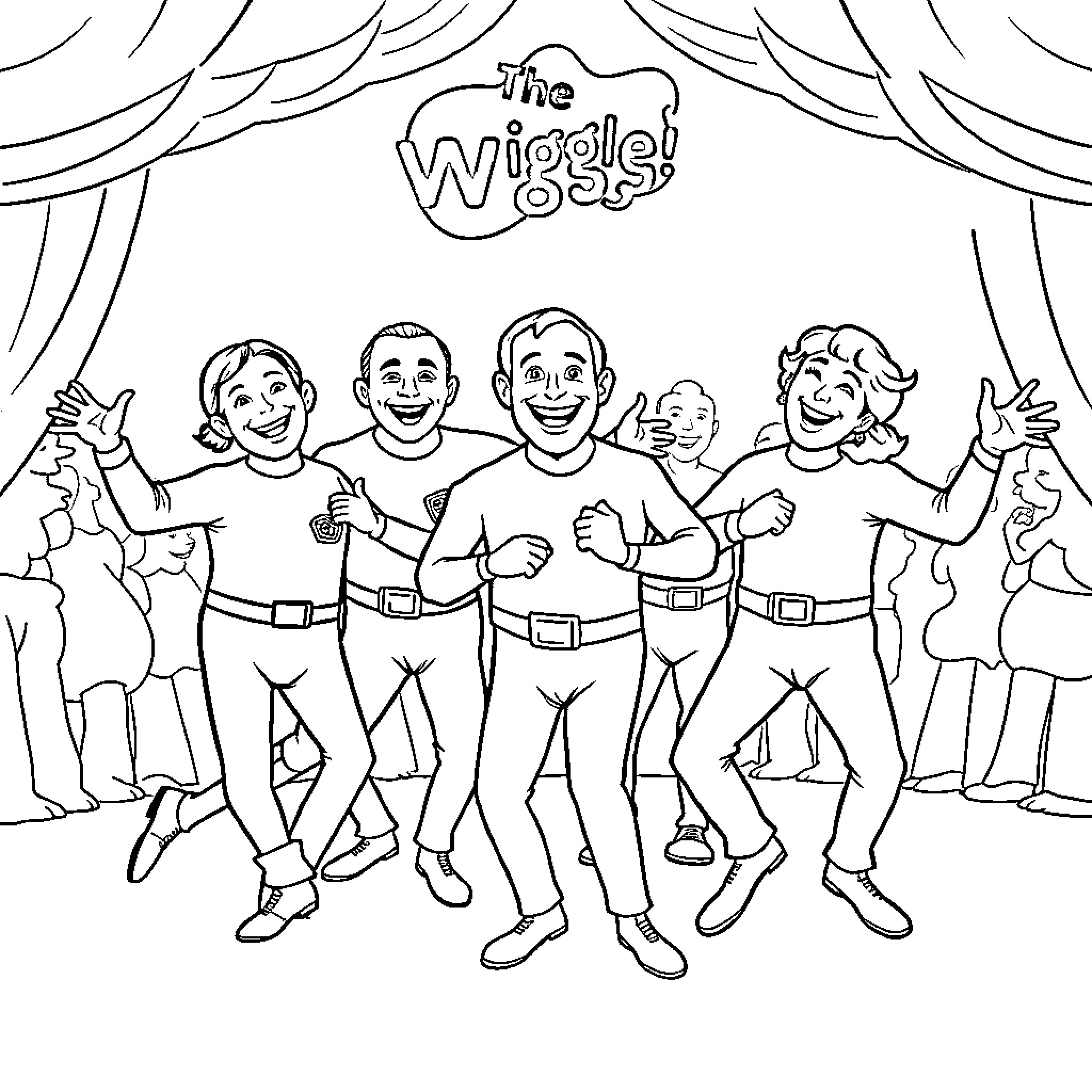 Best Wiggles Coloring Pages (Free Printable PDF)