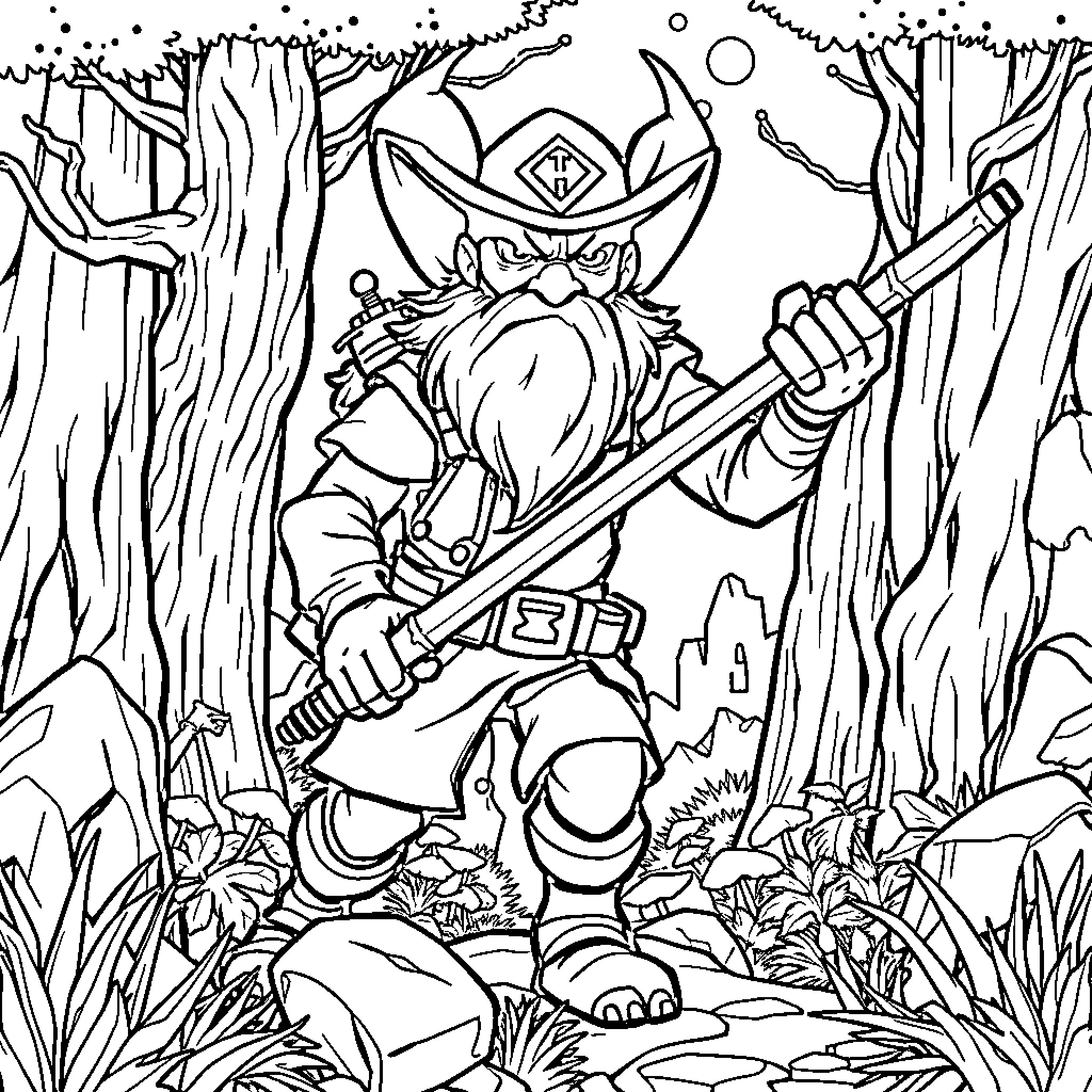 Best Huntrix Coloring Pages (Free Printable PDF)