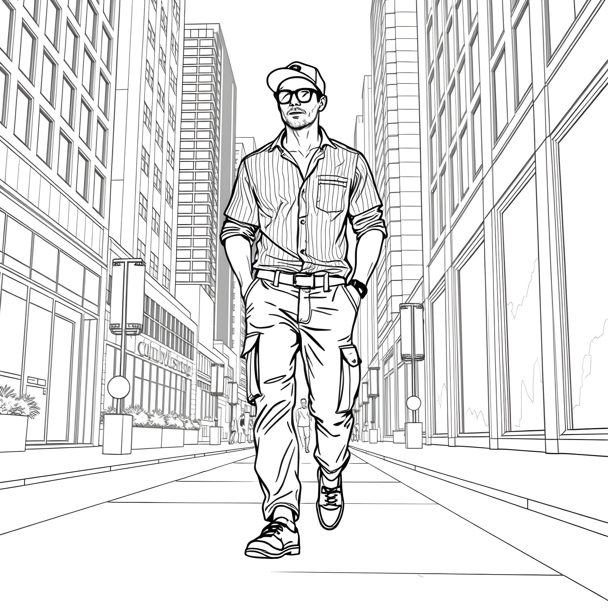 211 Best Man Coloring Pages (Free Printable PDFs)