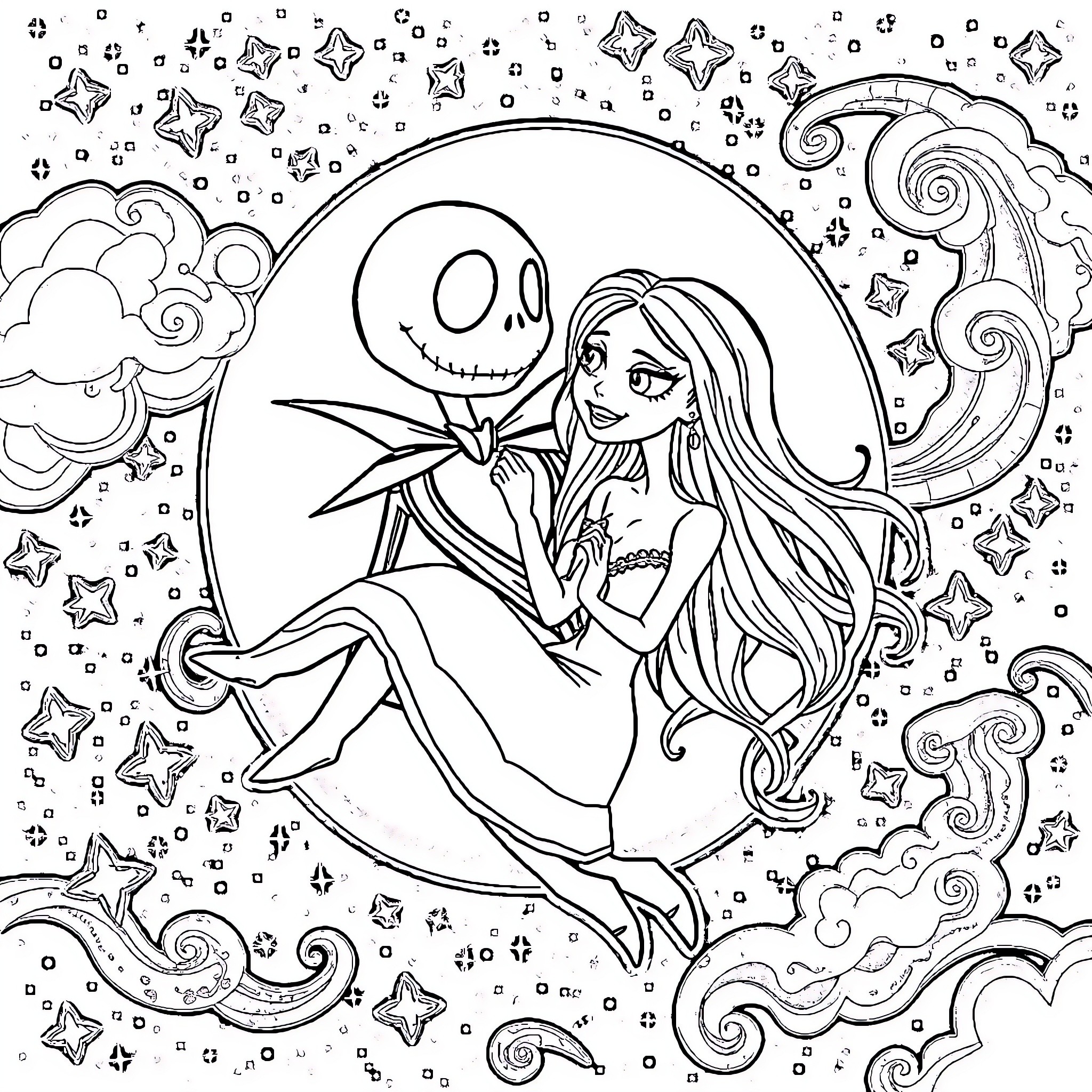 Best Jack Skellington Coloring Pages (Free Printable PDF)