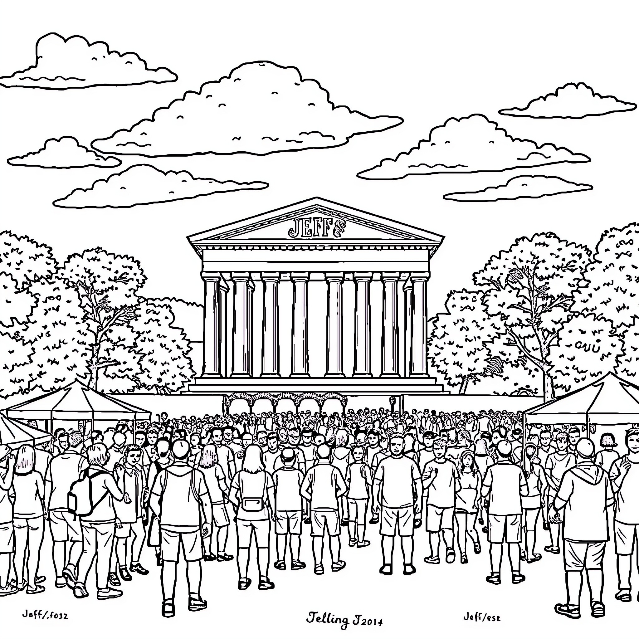 Best Jeff Fest Coloring Pages (Free Printable PDF)