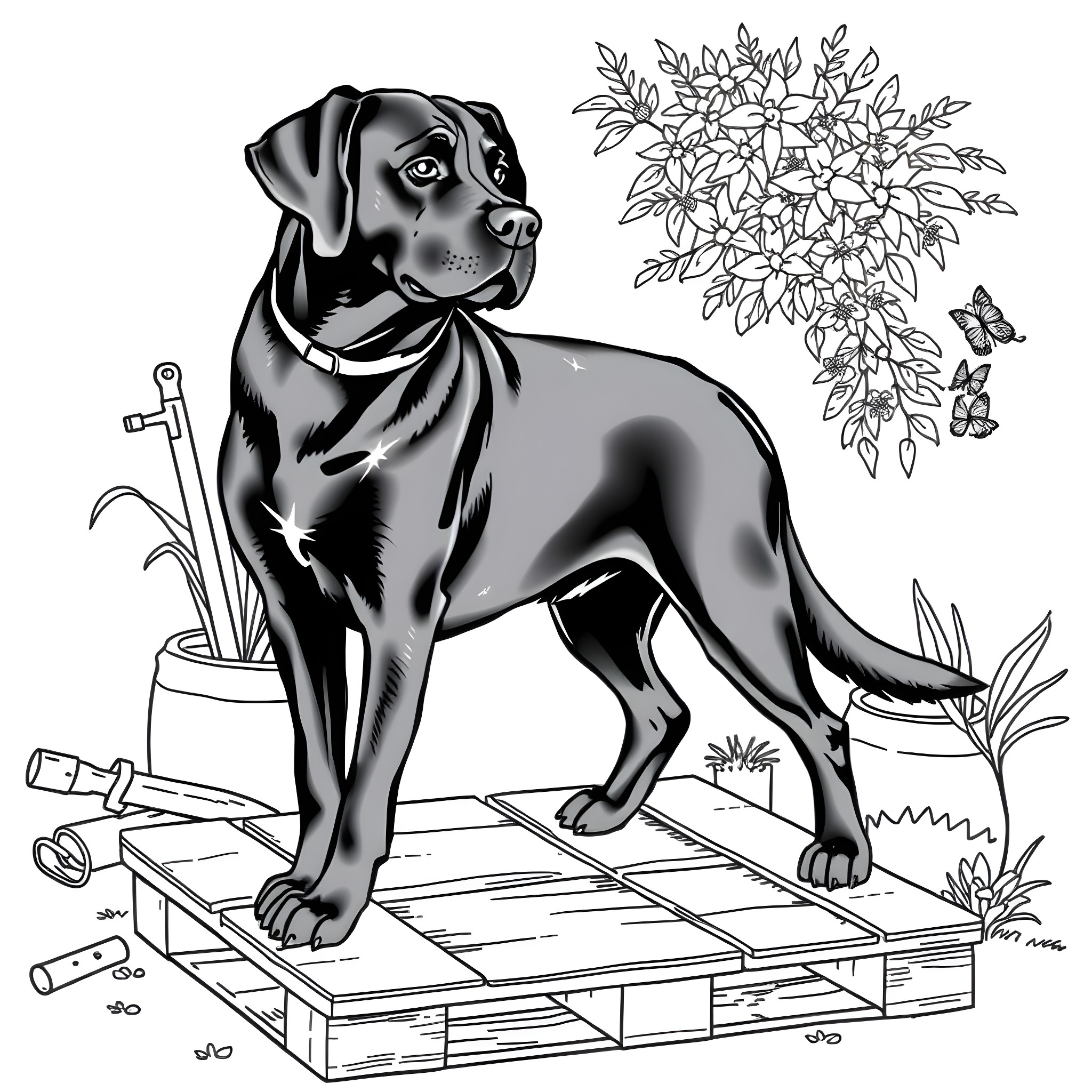 Best Lab Coloring Pages (Free Printable PDF)