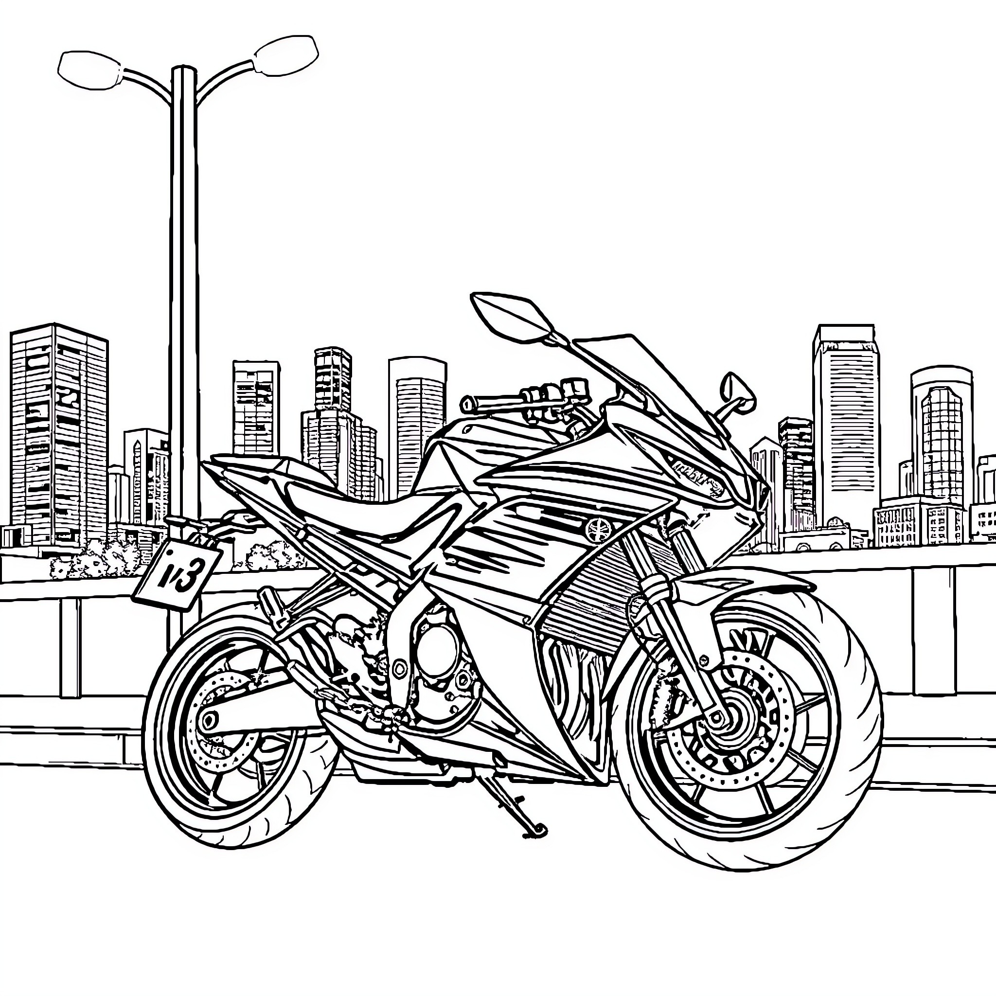 Best Yamaha YZF-R125 Coloring Pages (Free Printable PDF)