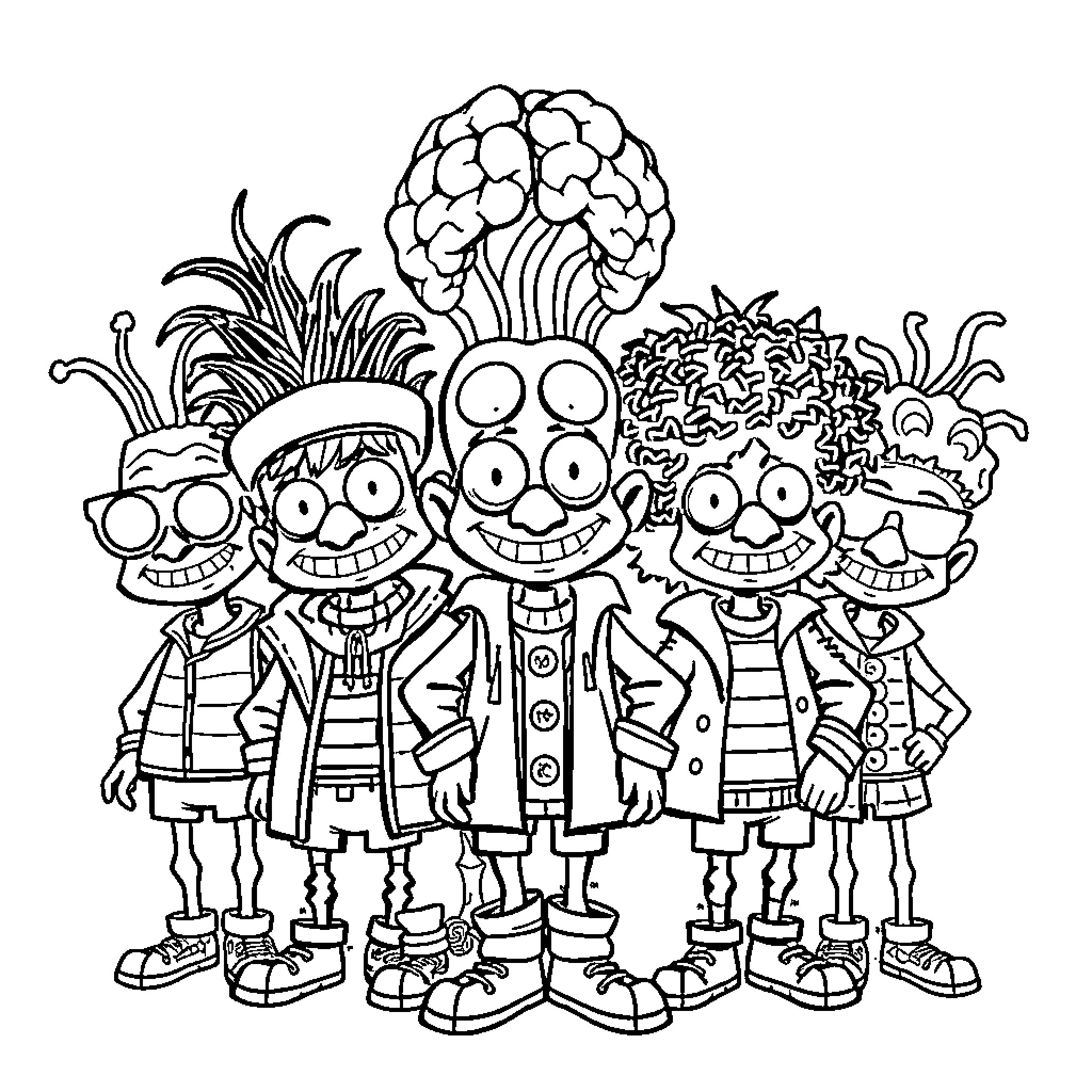 Best Brainrot Coloring Pages (Free Printable PDF)