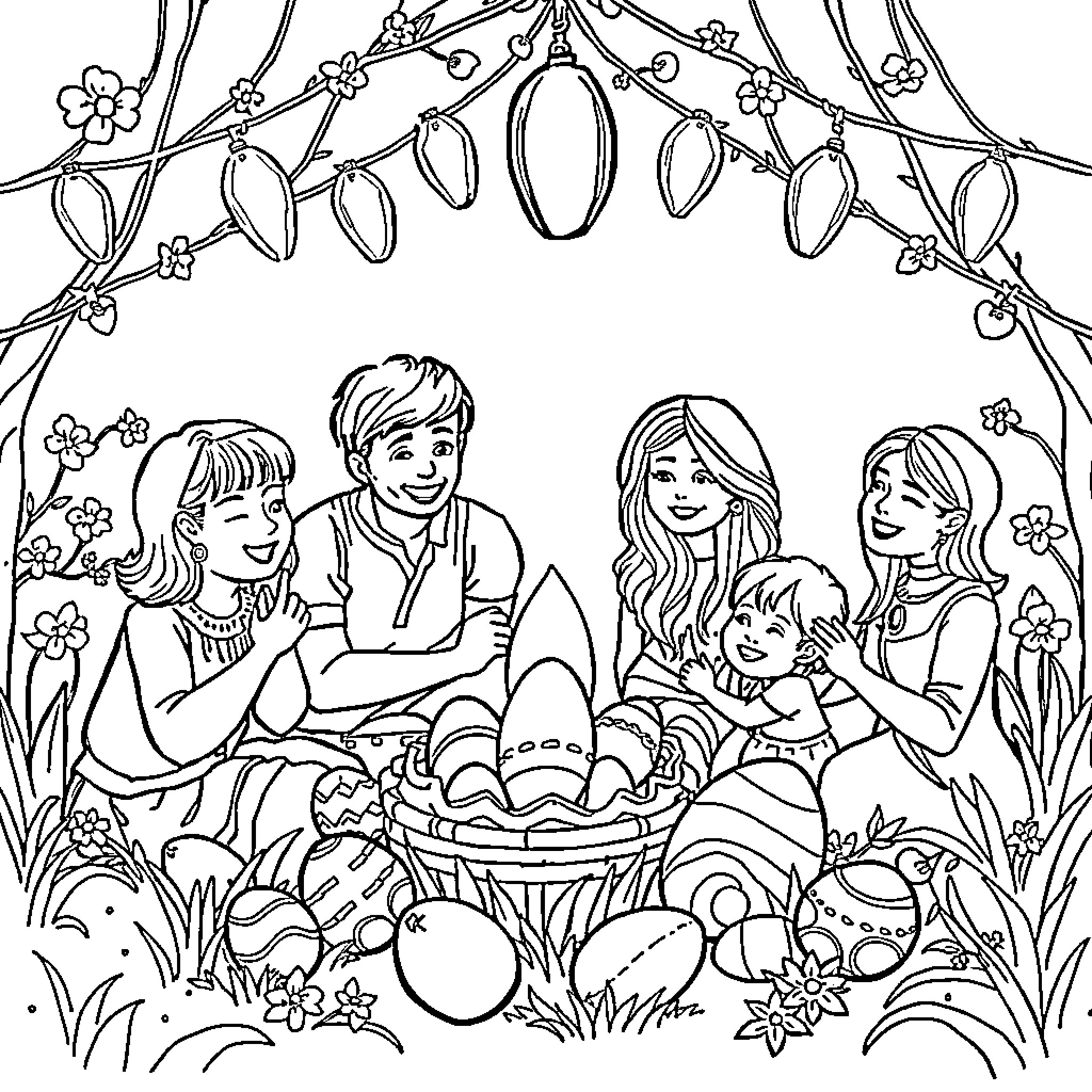 Best Easter Coloring Pages (Free Printable PDF)