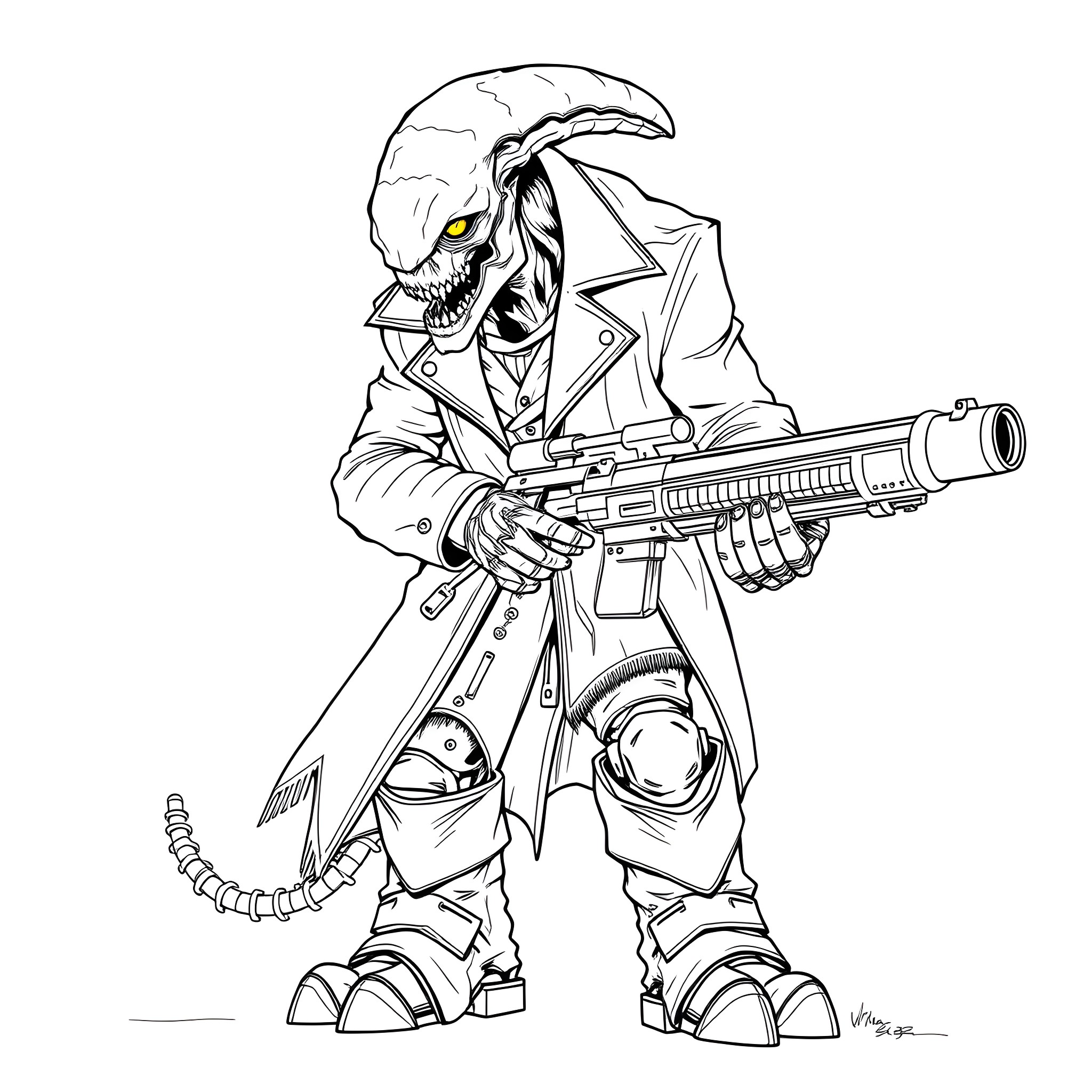 Best Zombie Coloring Pages (Free Printable PDF)