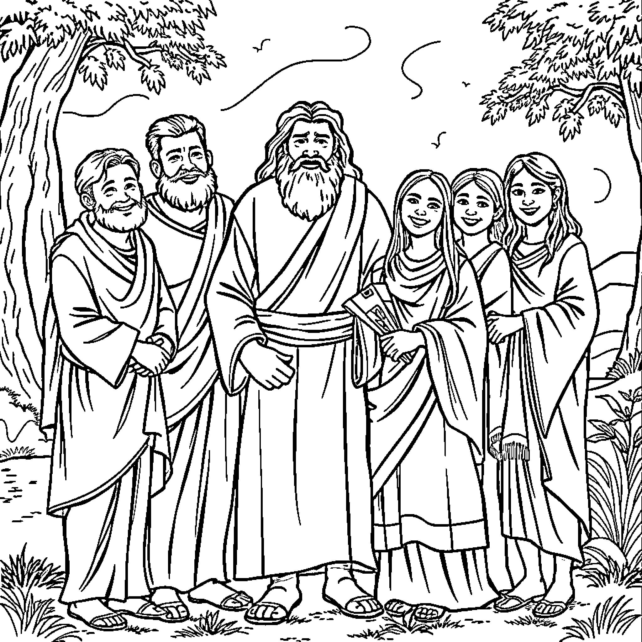 Best Noah Coloring Pages (Free Printable PDF)