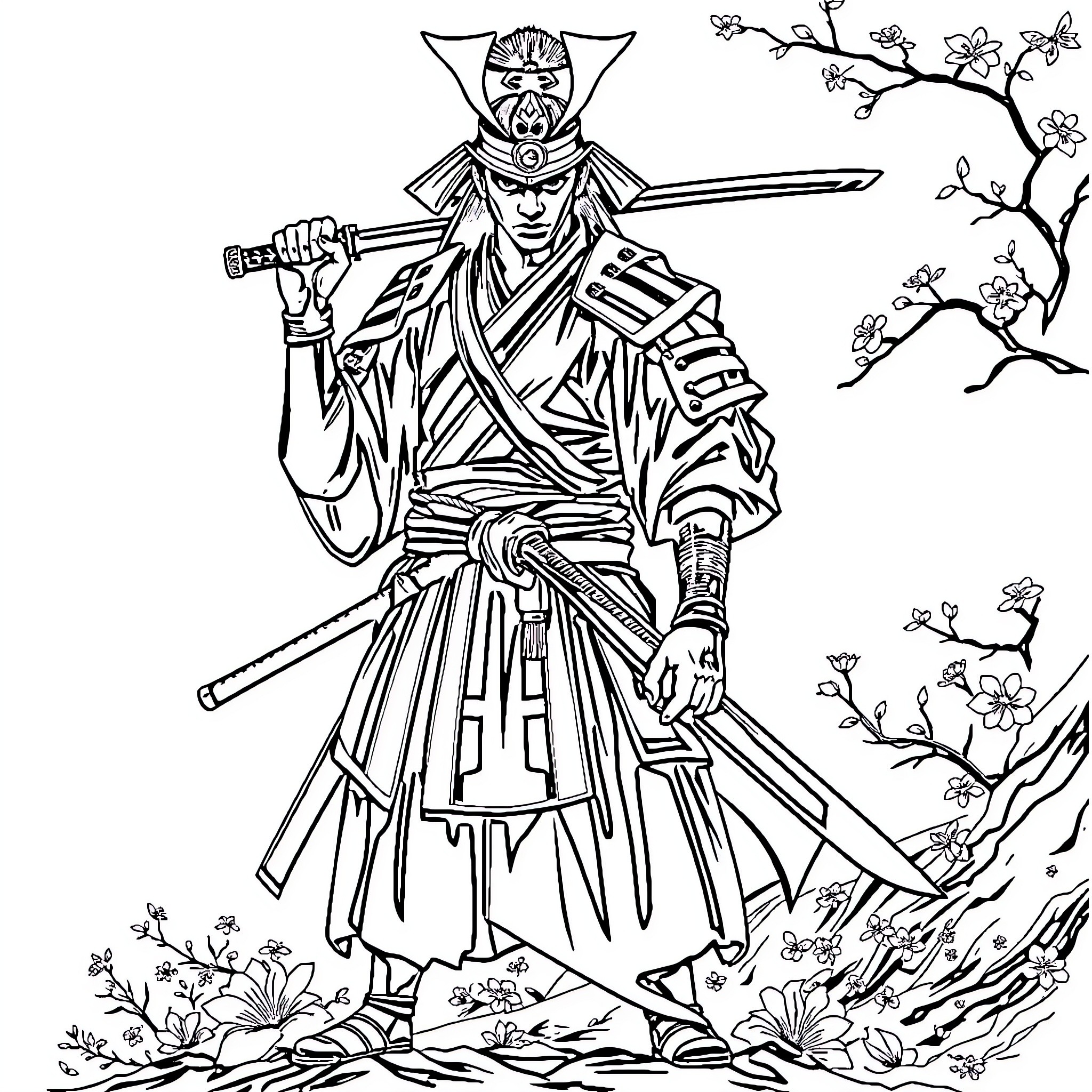 Best Yasuke Coloring Pages (Free Printable PDF)