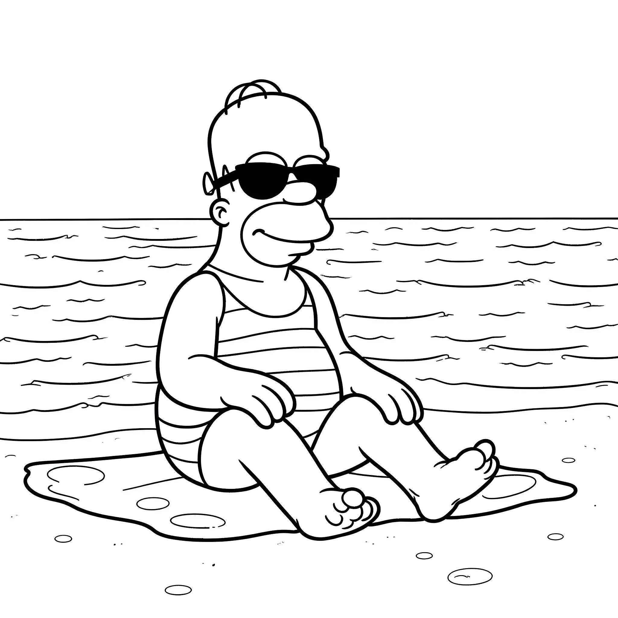 112 Best Homer Simpson Coloring Pages (Free Printable PDFs)