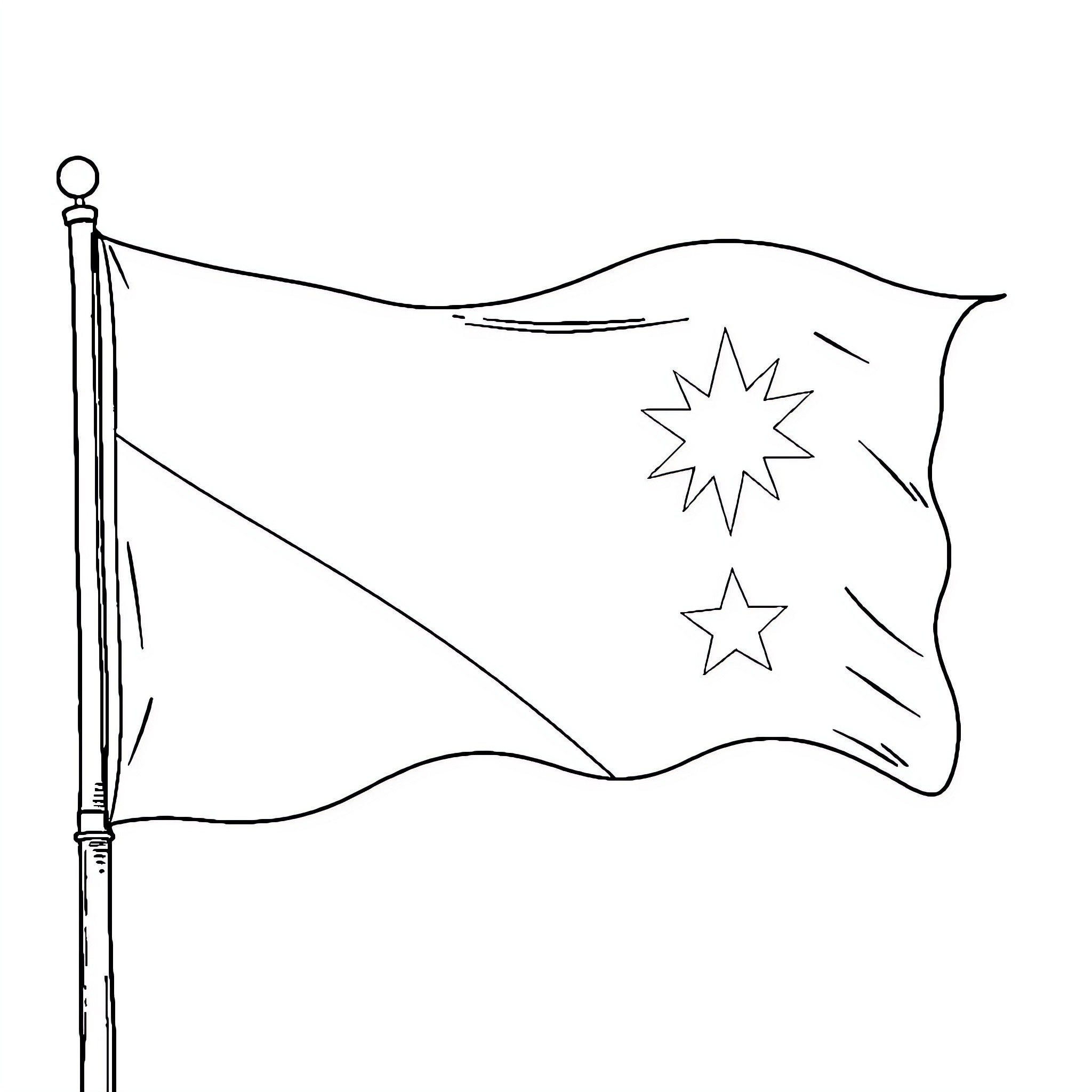 Best Micronesian Flag Coloring Pages (Free Printable PDF)