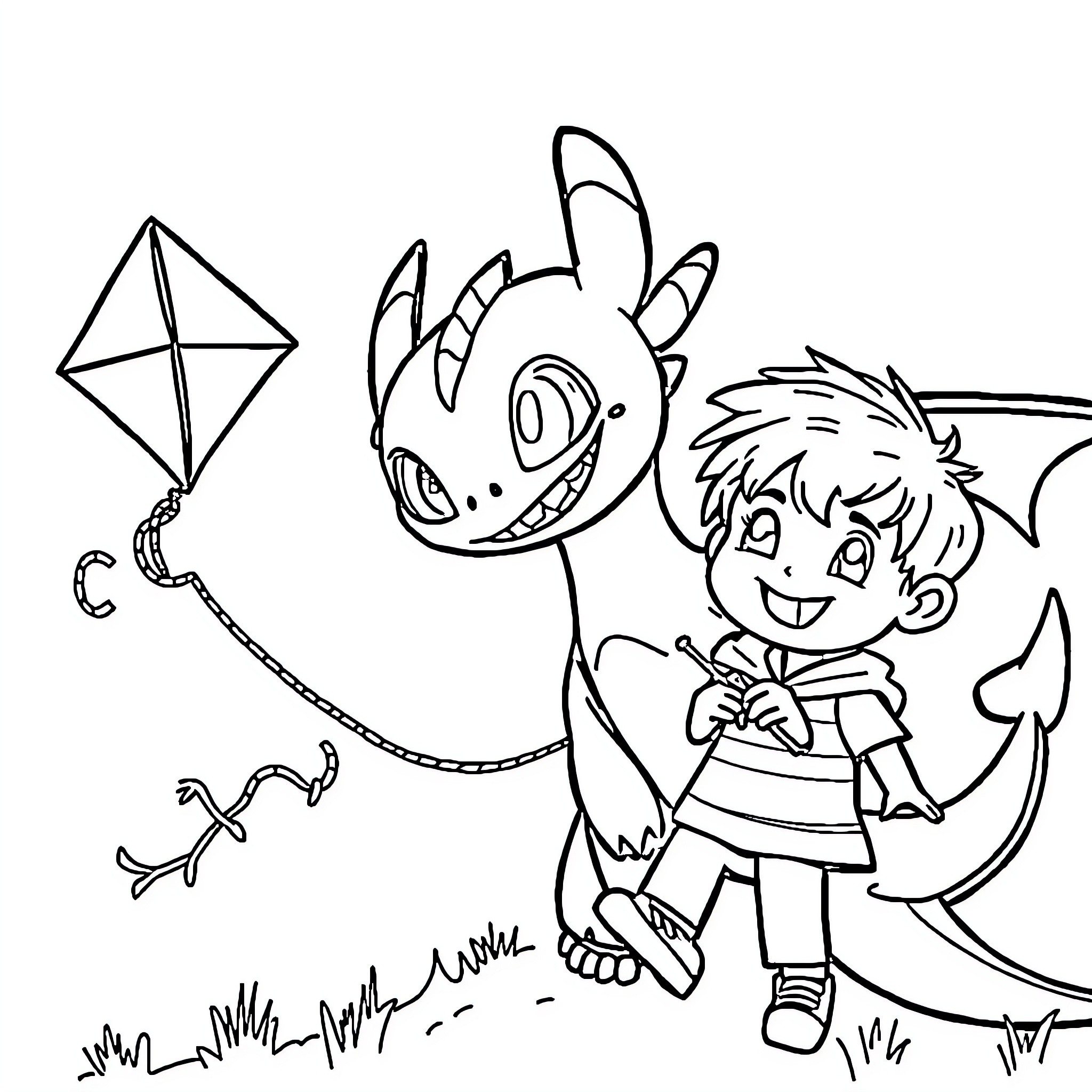 Best Toothless Coloring Pages (Free Printable PDF)