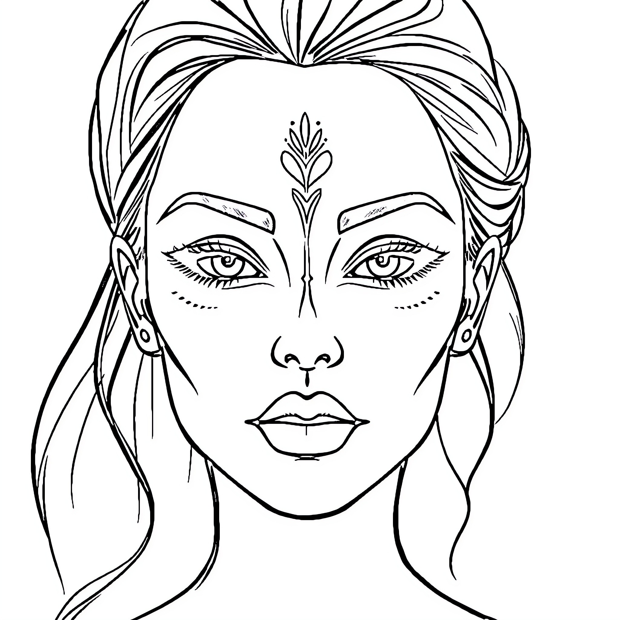 Best Face Coloring Pages (Free Printable PDF)