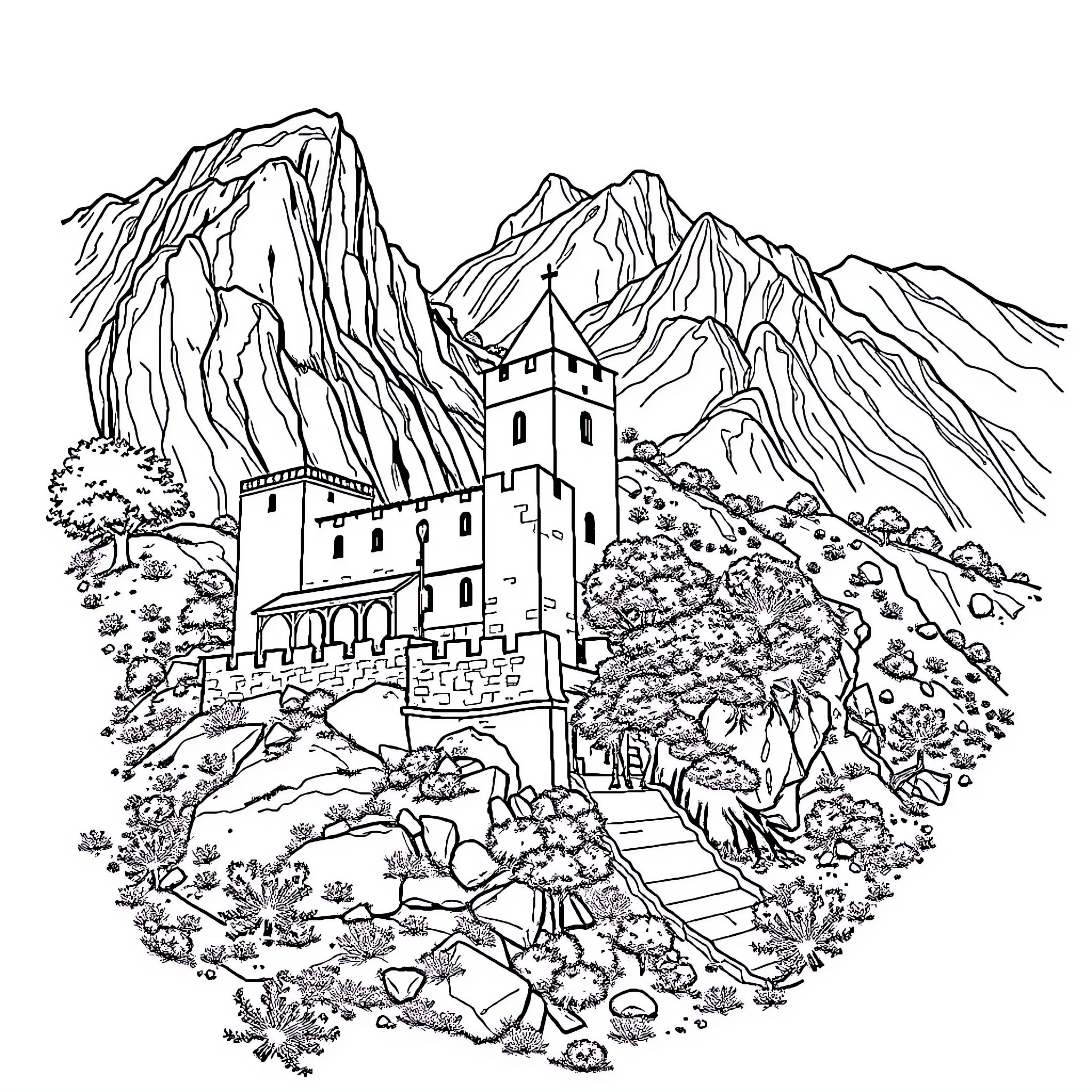 3 Best Castillo Coloring Pages (Free Printable PDFs)