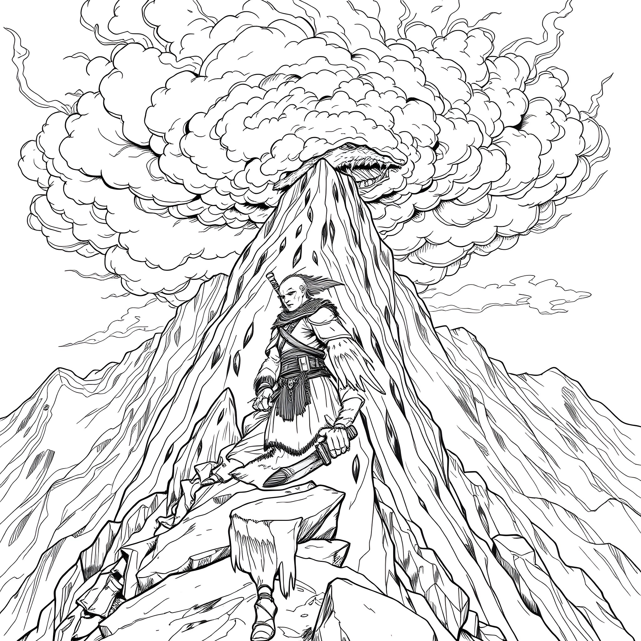 133 Best Warrior Coloring Pages (Free Printable PDFs)