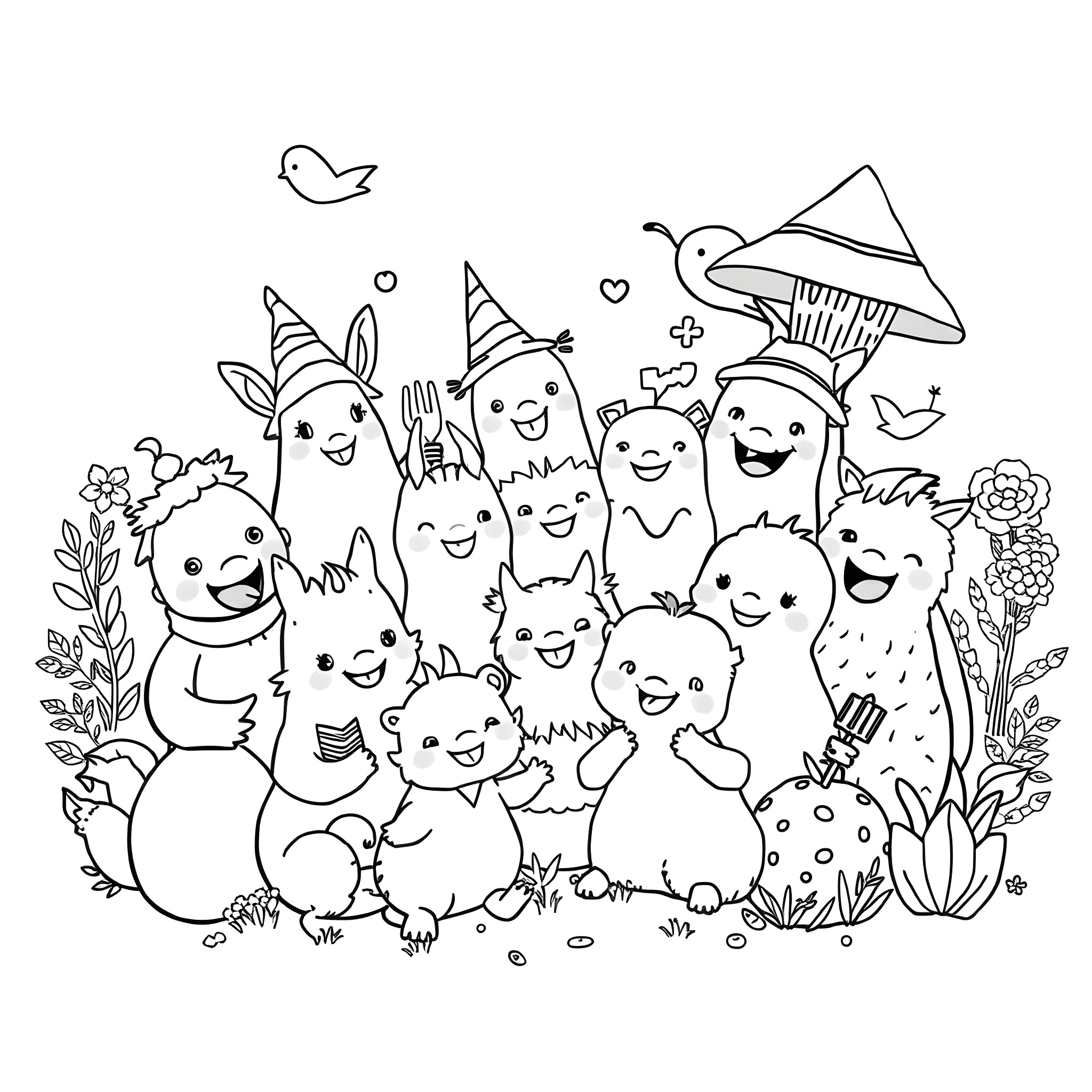 33 Best Creature Coloring Pages (Free Printable PDFs)