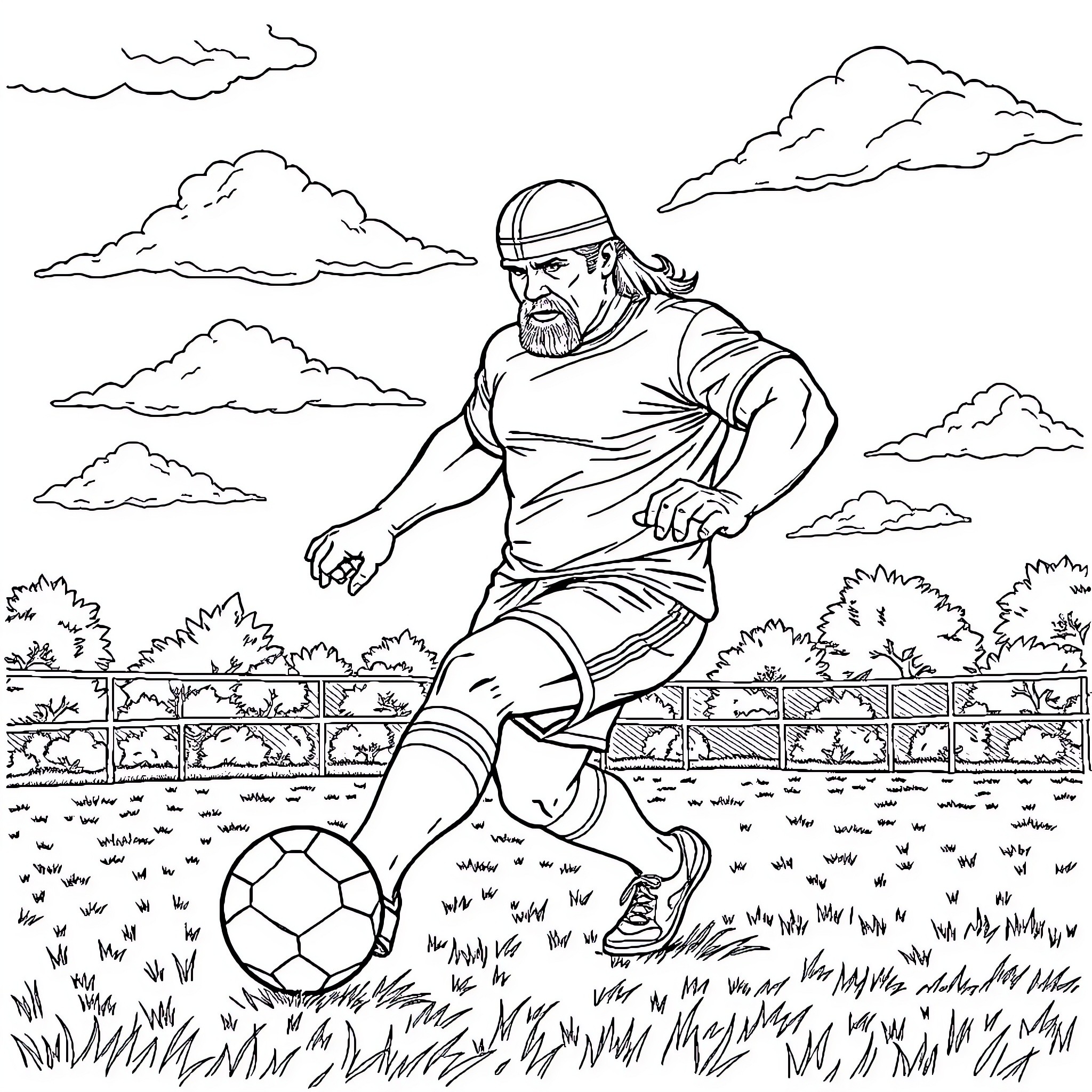 Best Hulk Hogan Coloring Pages (Free Printable PDF)