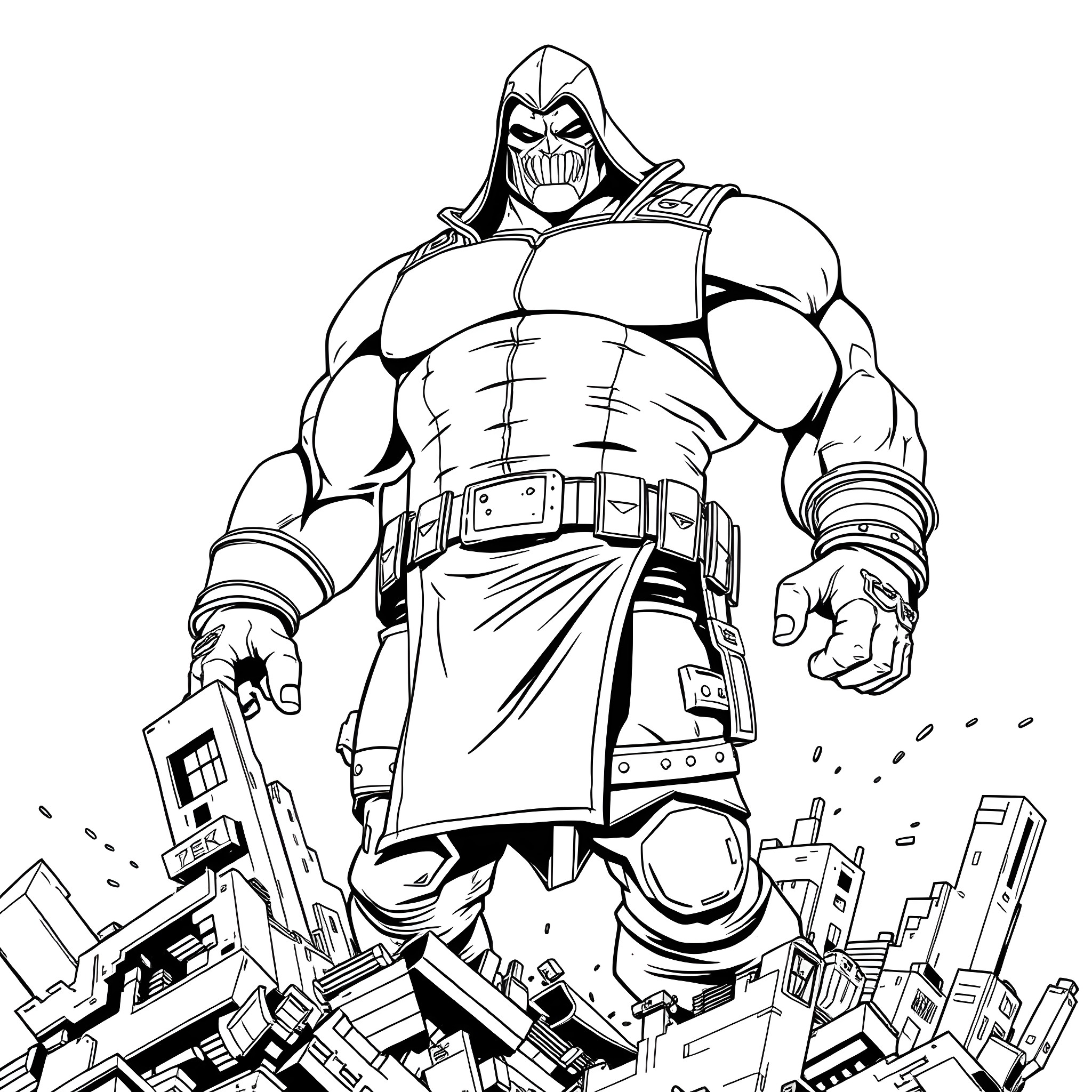 107 Best Bane Coloring Pages (Free Printable PDFs)