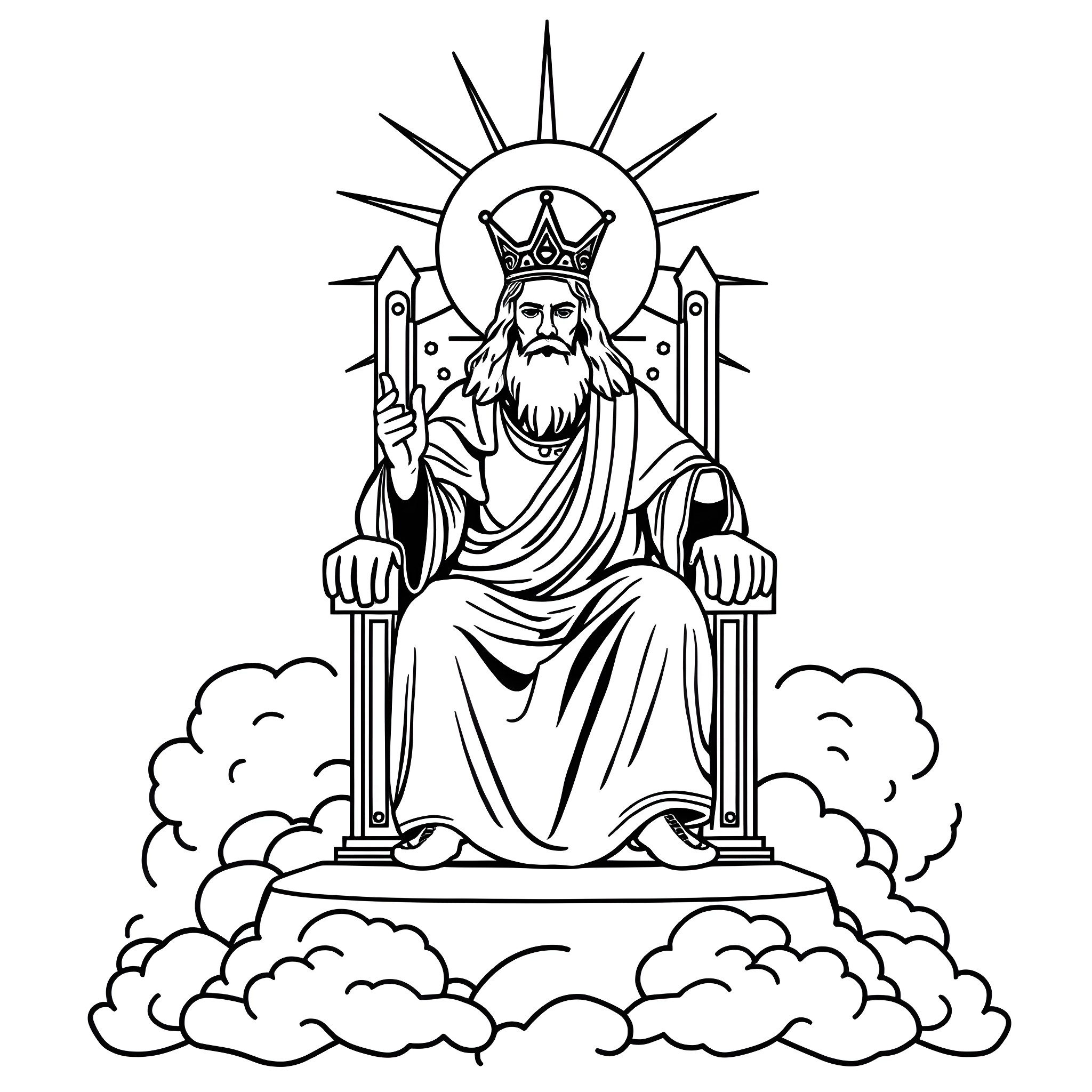Best God Coloring Pages (Free Printable PDF)