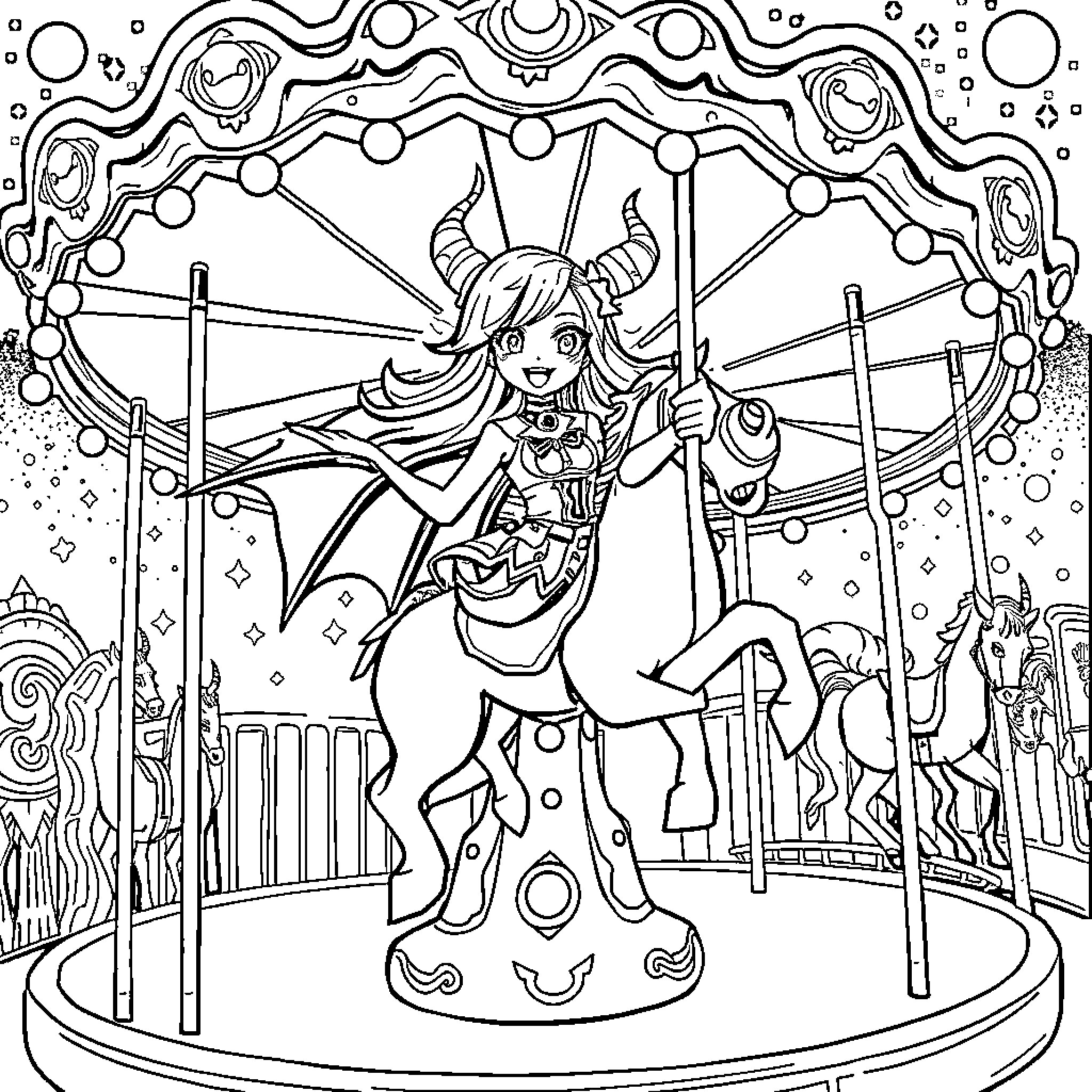 Best Huntrix Coloring Pages (Free Printable PDF)