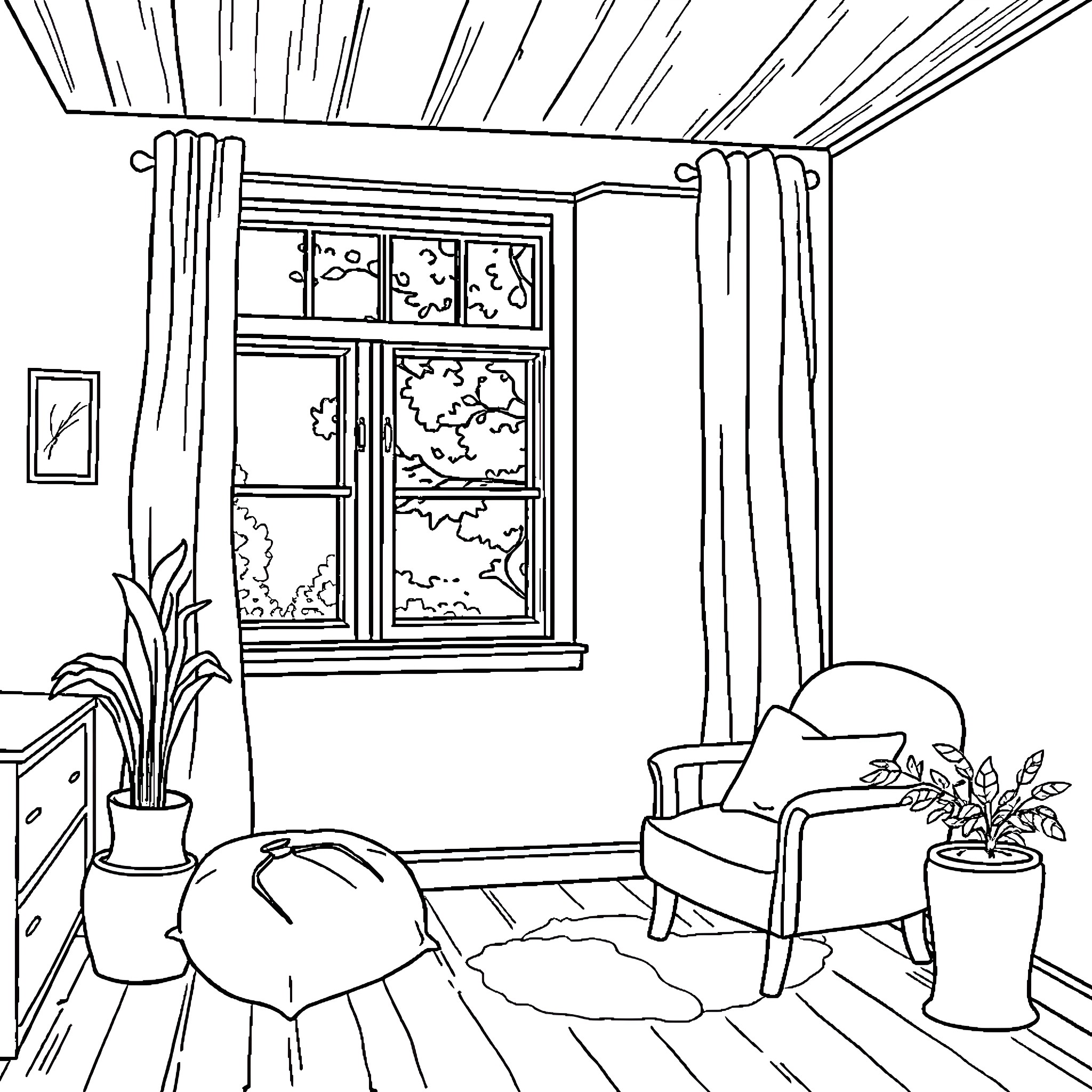 Best Room Coloring Pages (Free Printable PDF)