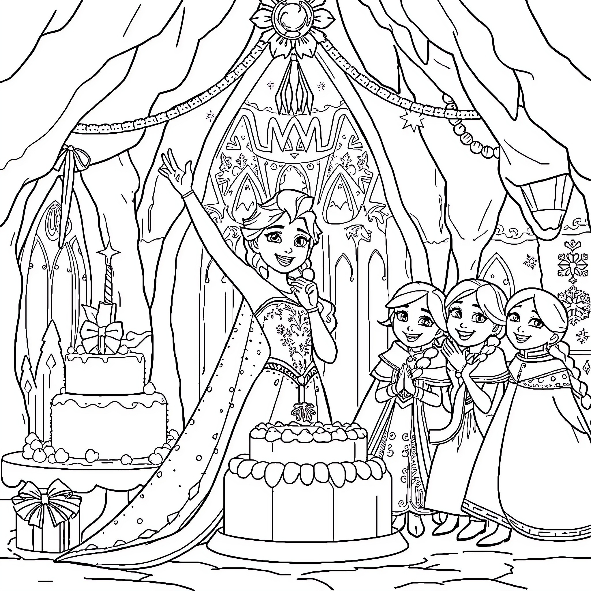 13 Best Queen Elsa Coloring Pages (Free Printable PDFs)