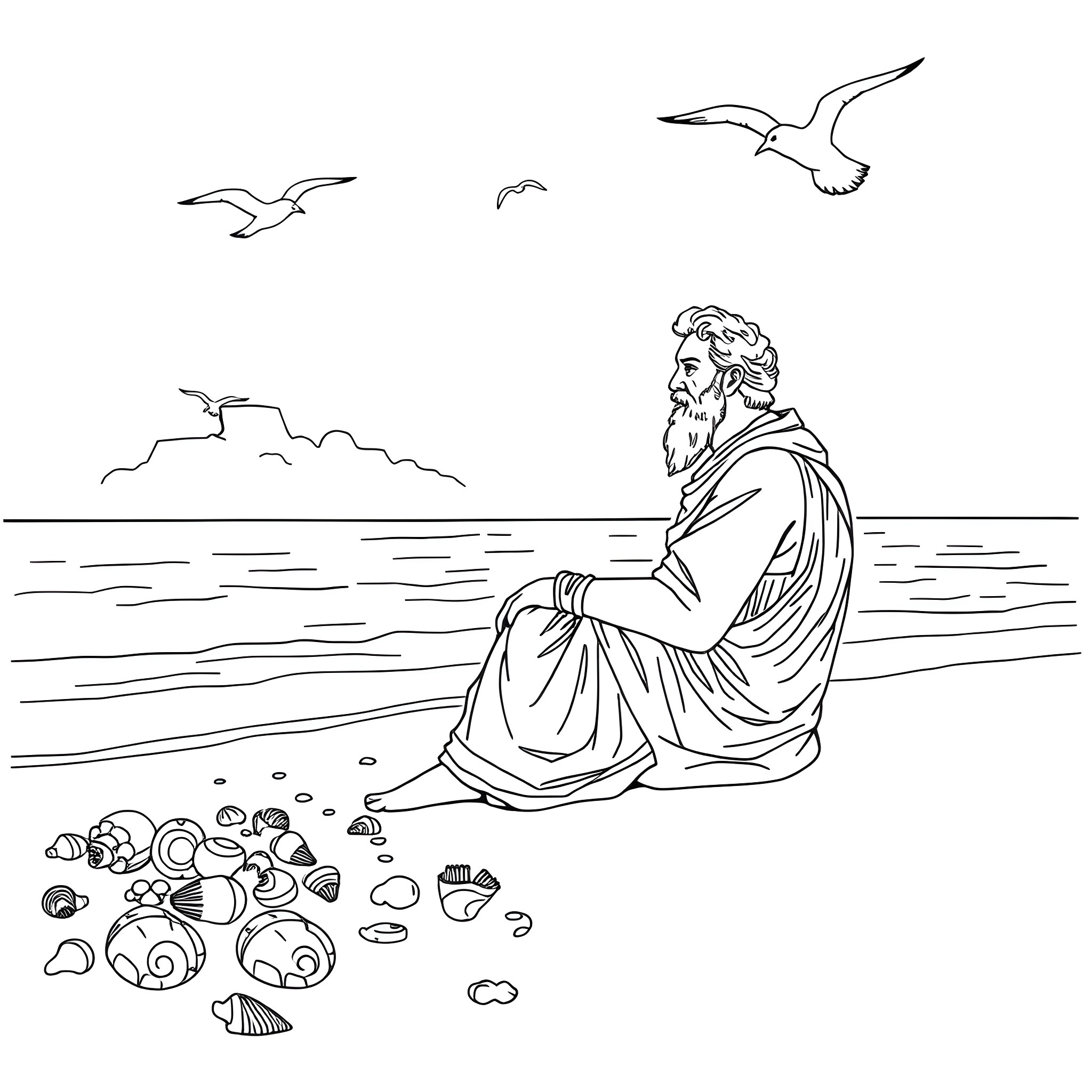 Best Philosopher Coloring Pages (Free Printable PDF)