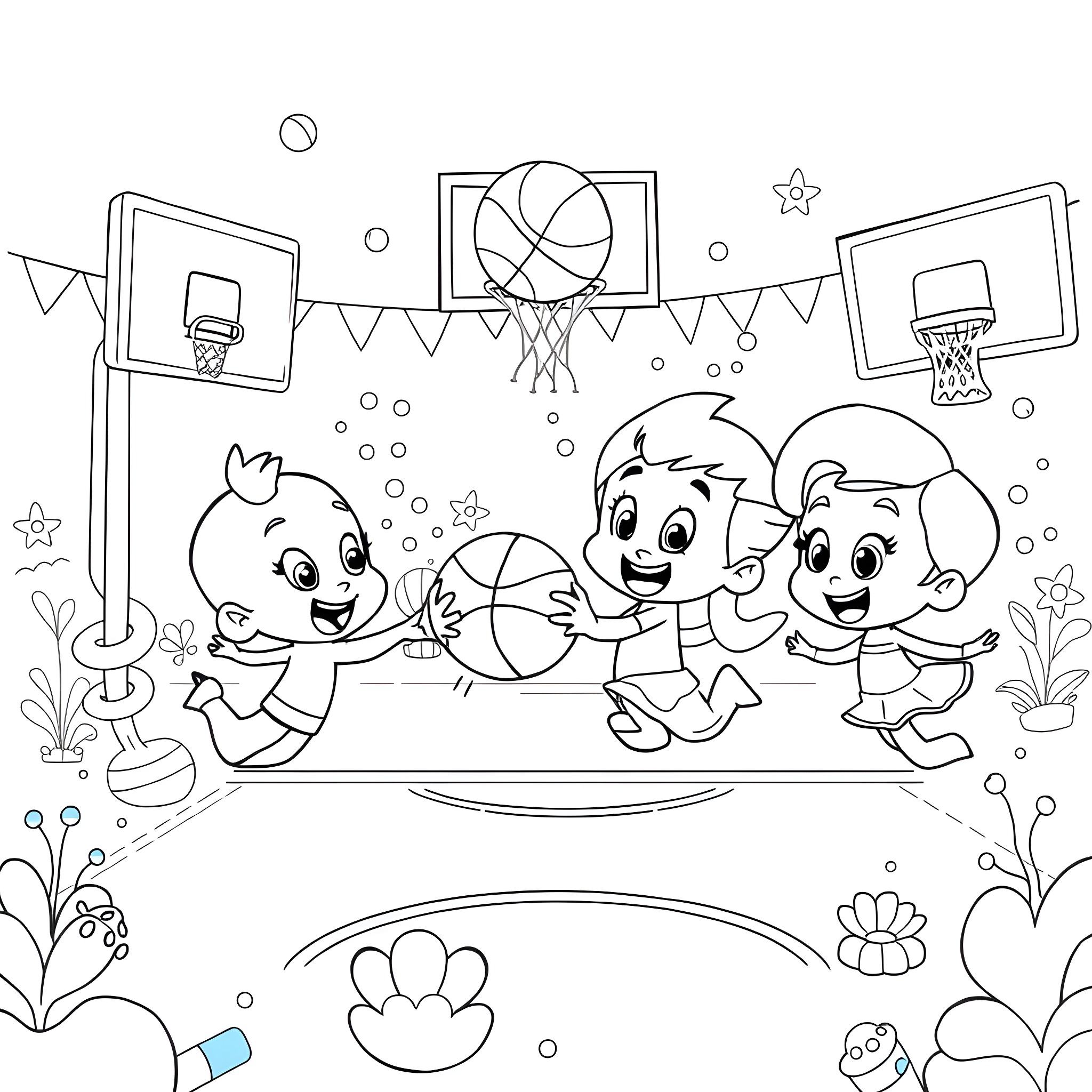 Best Bubble Guppy Coloring Pages (Free Printable PDF)