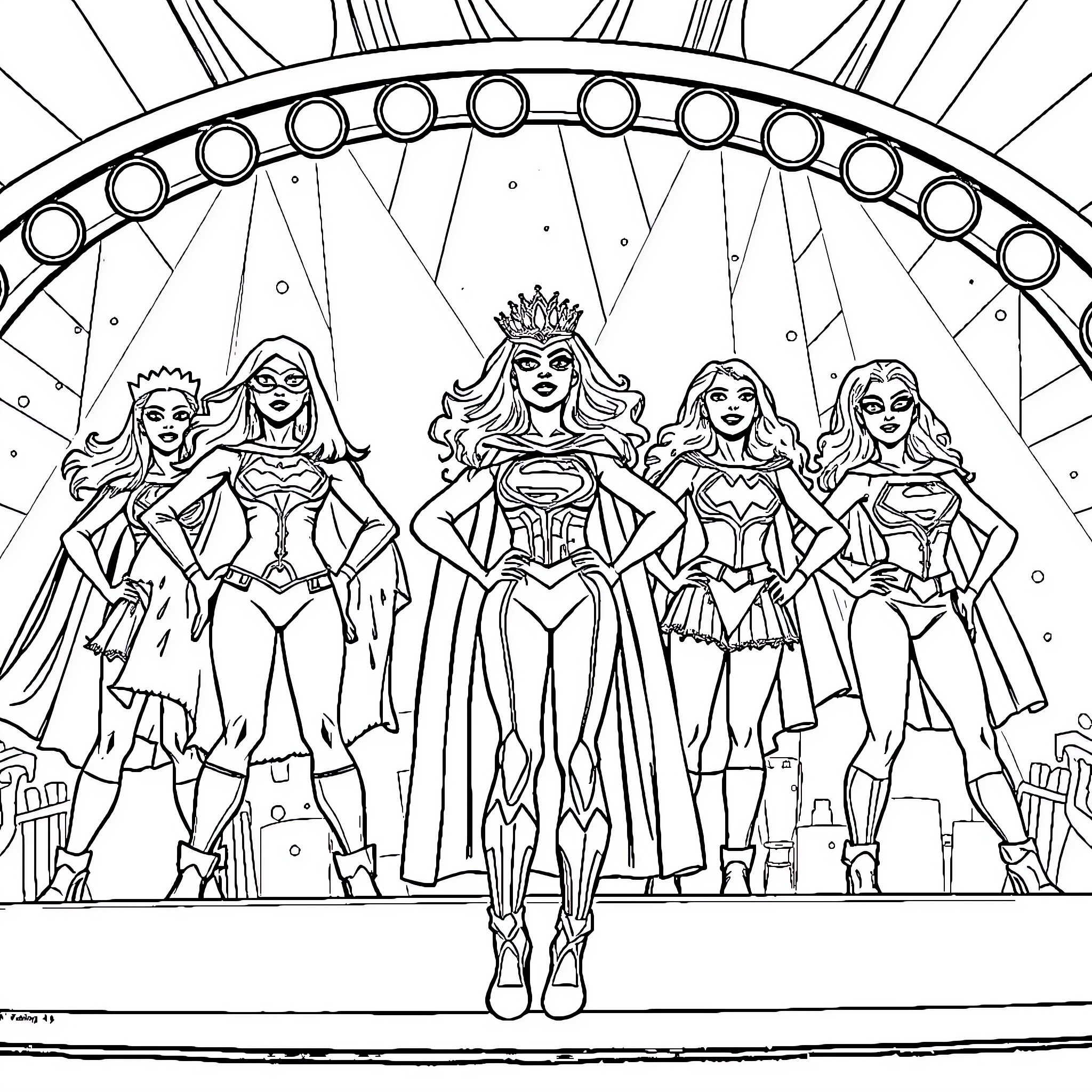 Best Superhero Coloring Pages (Free Printable PDF)