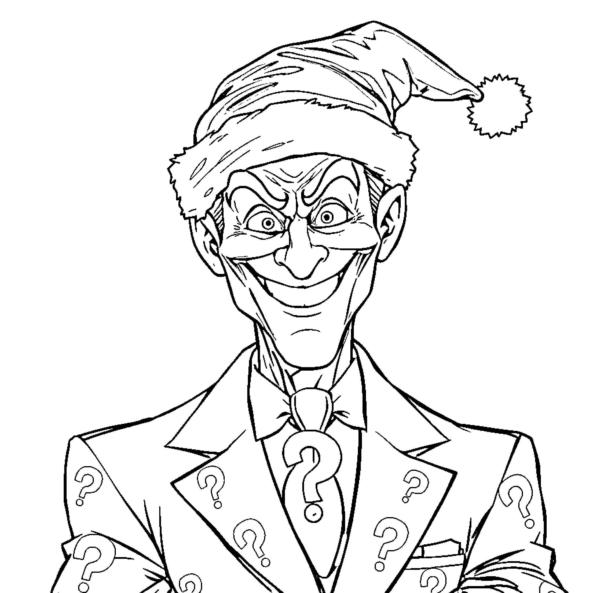 Best Riddler Coloring Pages (Free Printable PDF)
