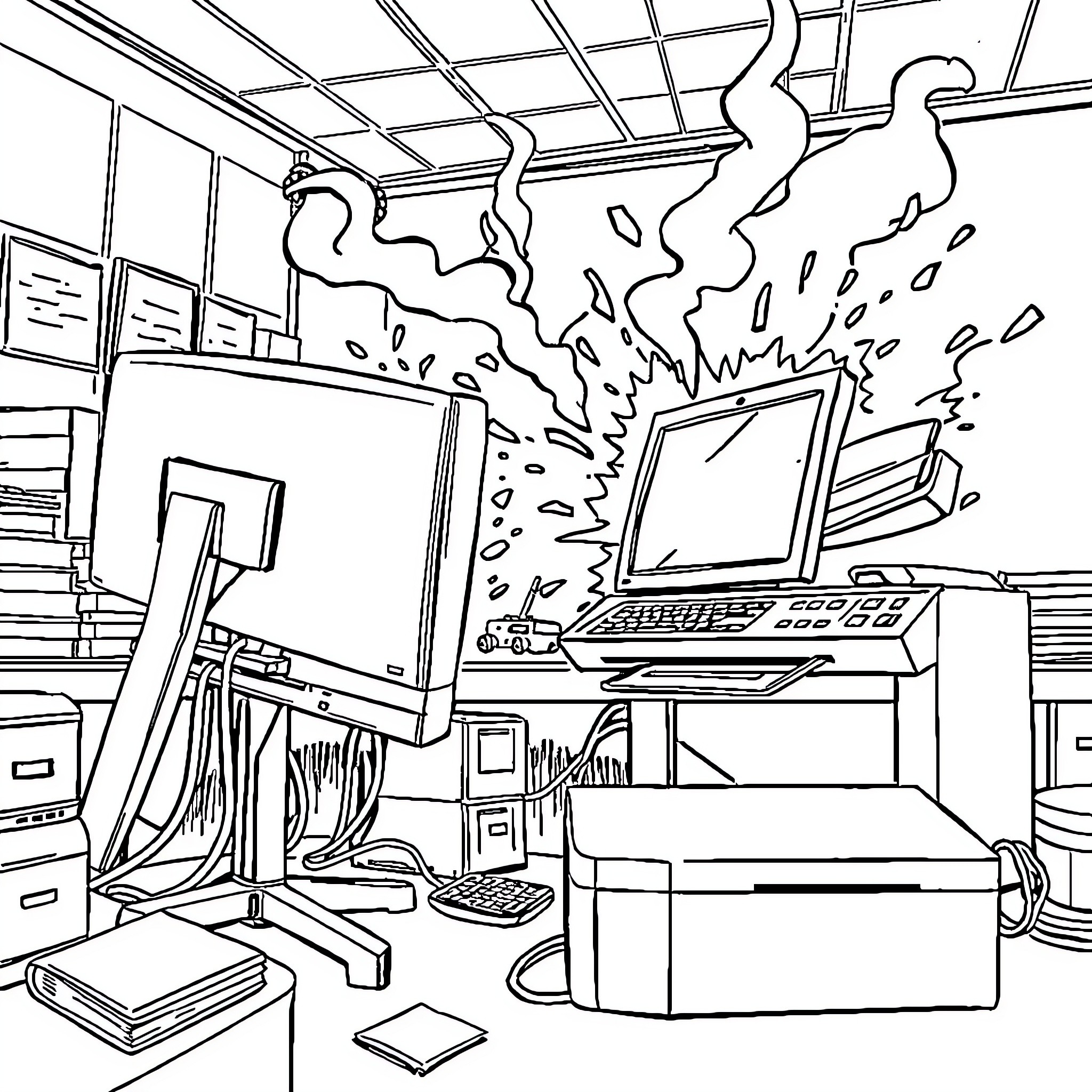 Best Computer Coloring Pages (Free Printable PDF)