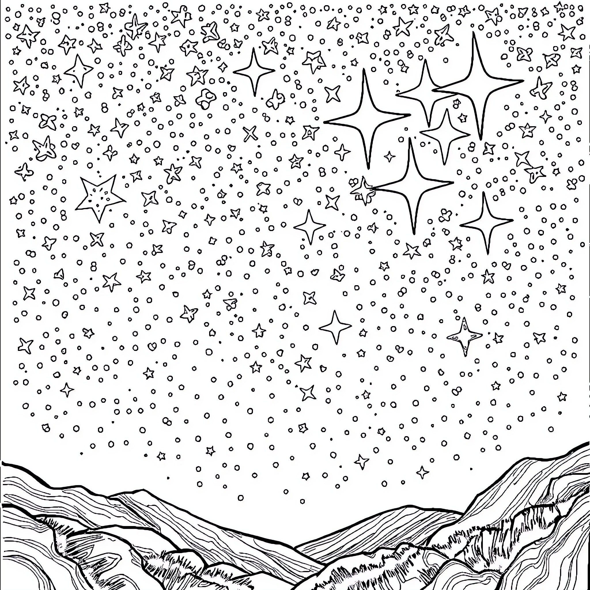 8 Best Matariki Coloring Pages (Free Printable PDFs)