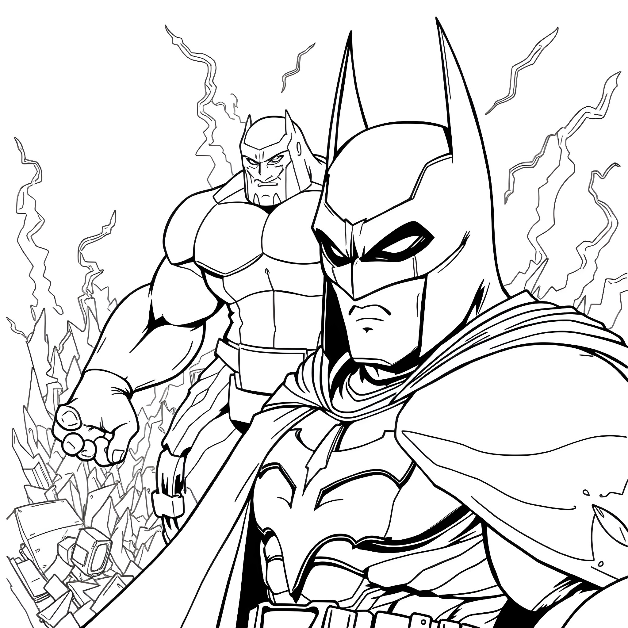 172 Best Batman Coloring Pages (Free Printable PDFs)