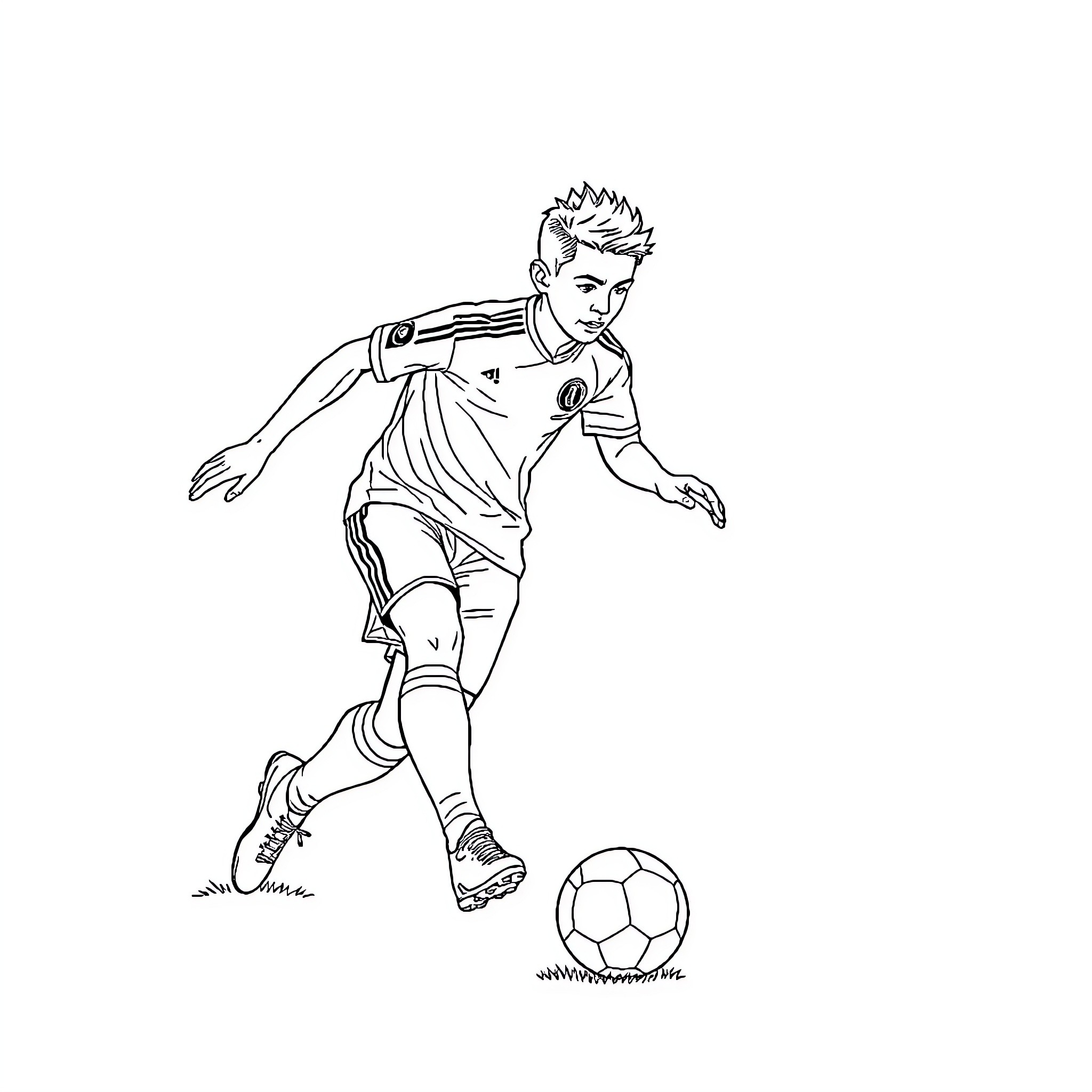 Best Vinicius Junior Coloring Pages (Free Printable PDF)