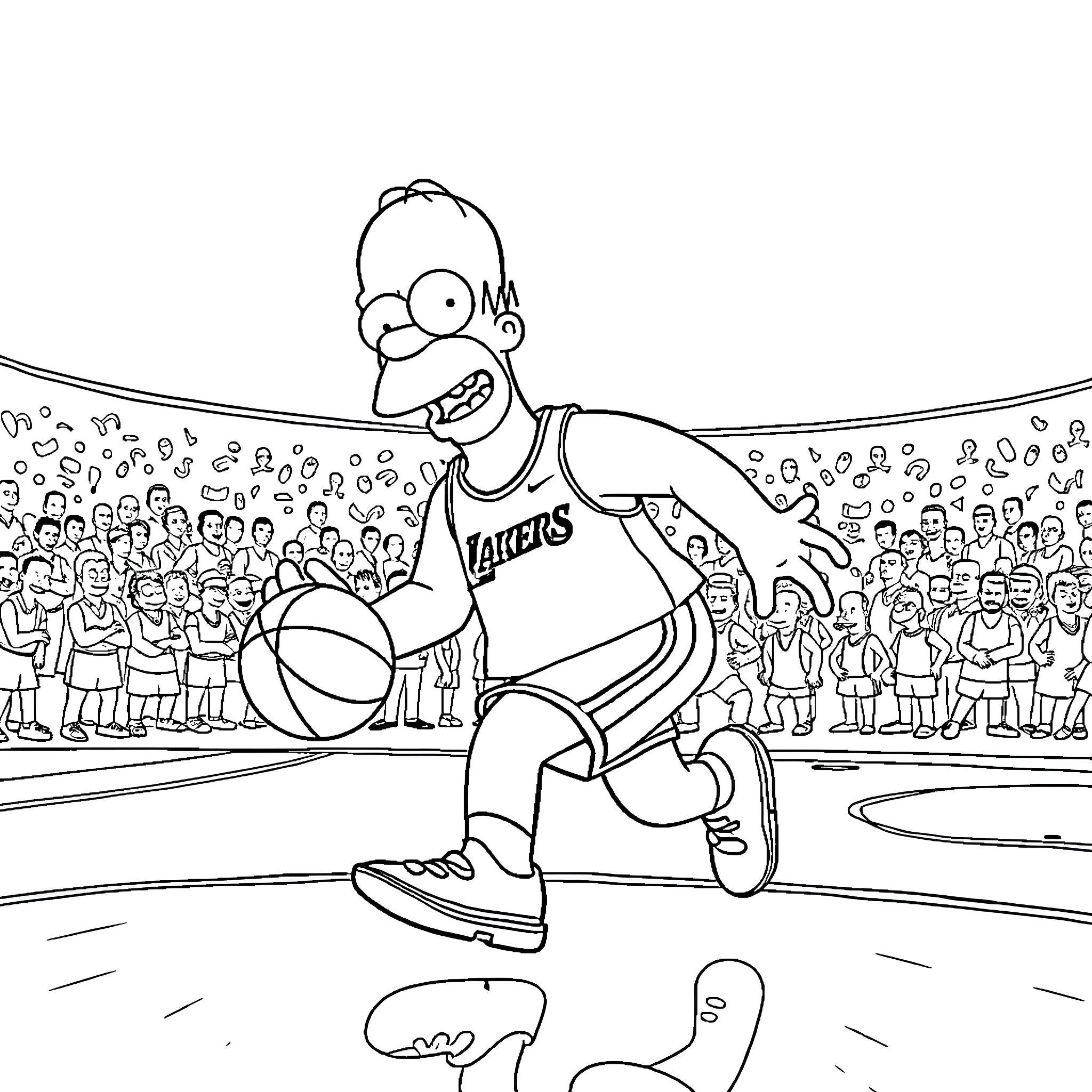 112 Best Homer Simpson Coloring Pages (Free Printable PDFs)