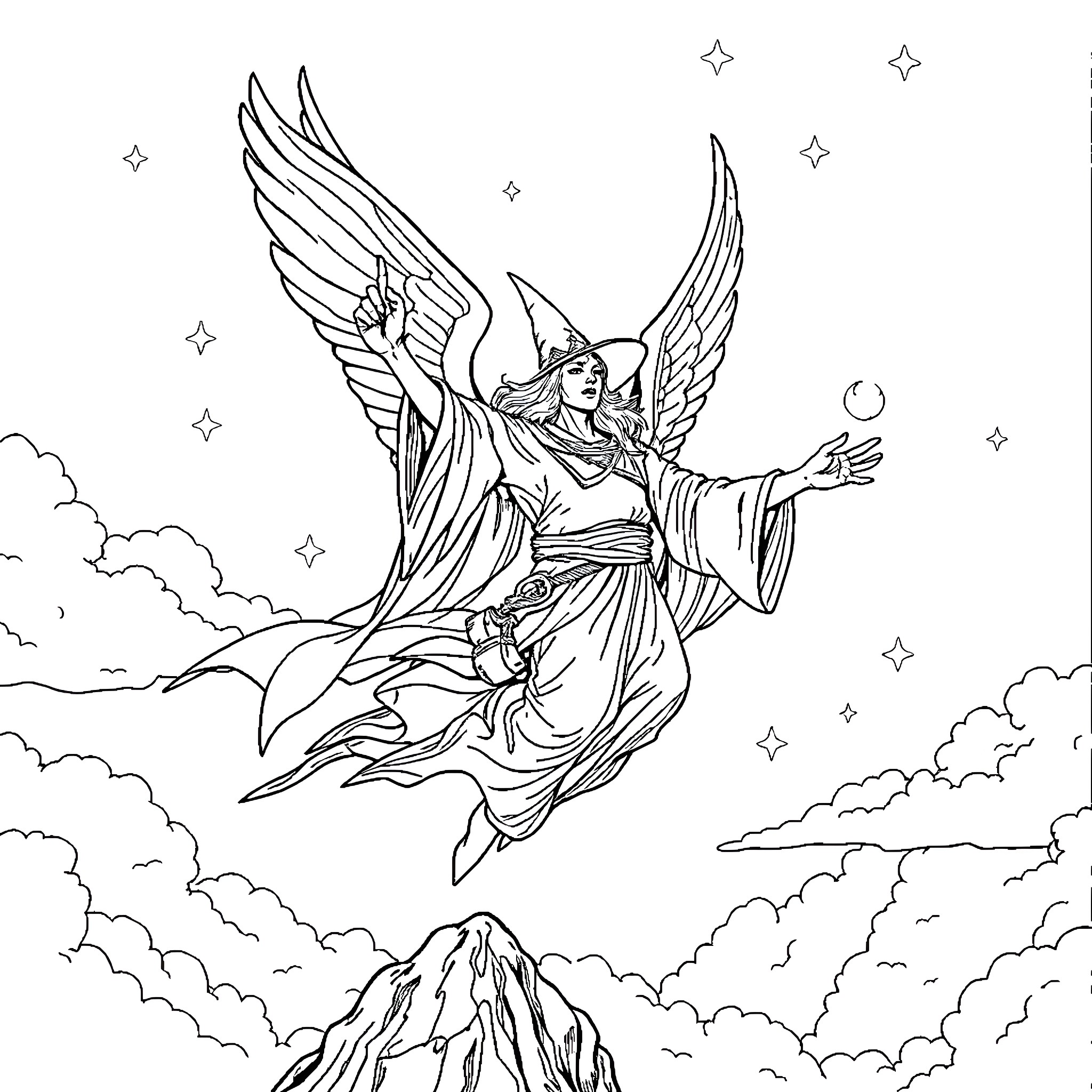 Best Wiccan Coloring Pages (Free Printable PDF)