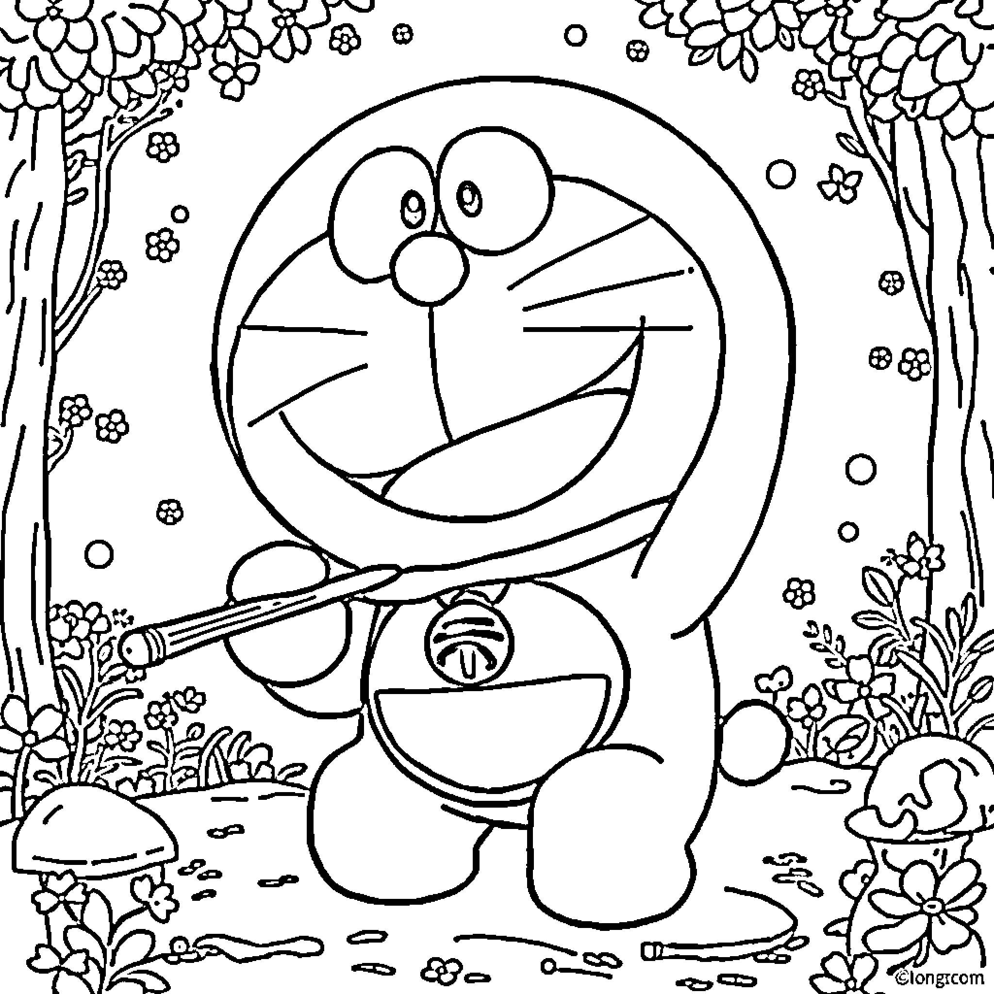 Best Doraemon Coloring Pages (Free Printable PDF)
