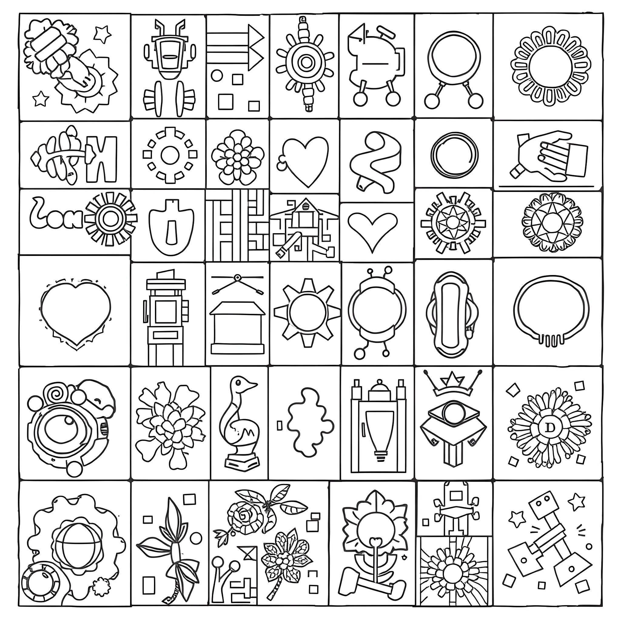 120 Best Patchwork Coloring Pages (Free Printable PDFs)
