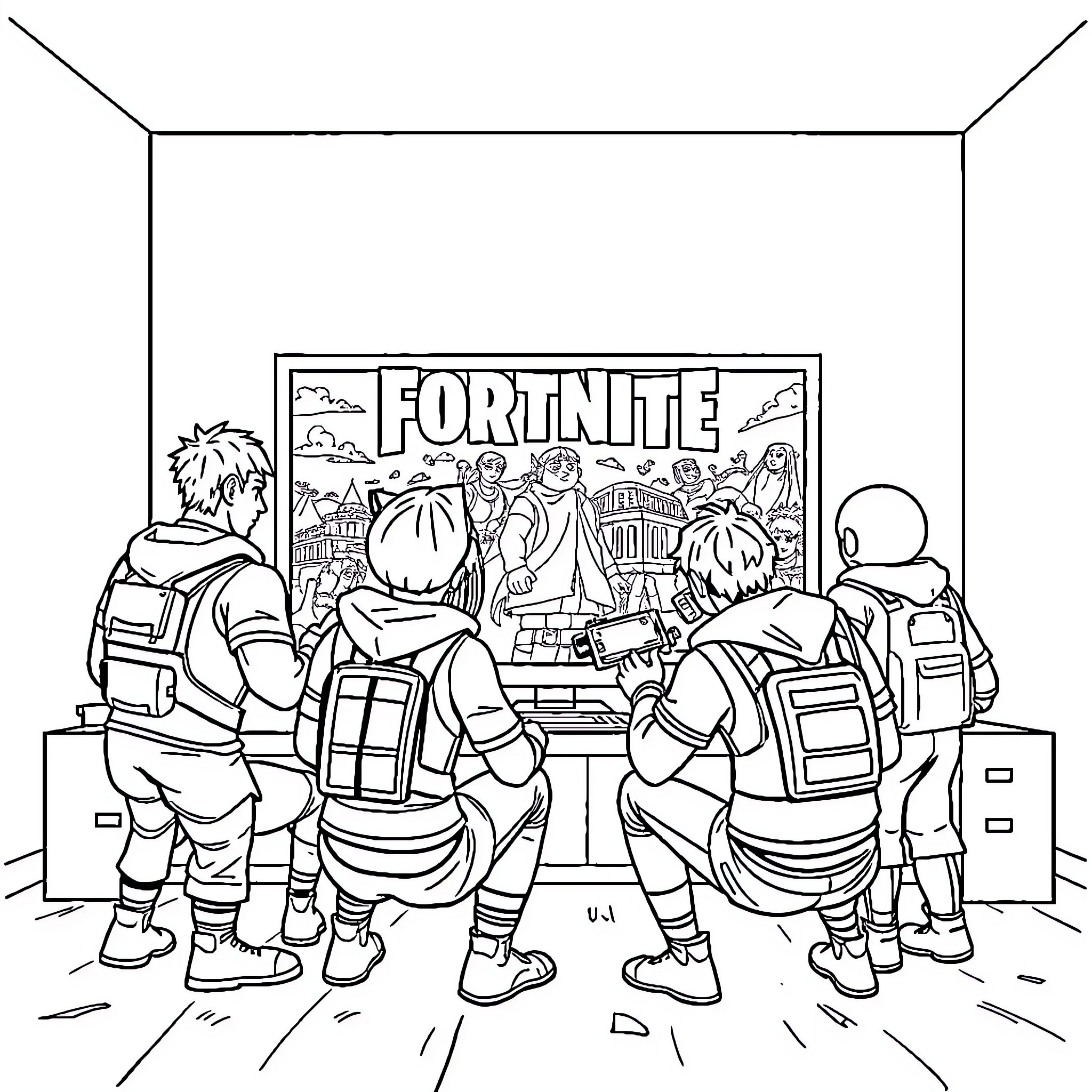 Best Fortnite Character Coloring Pages (Free Printable PDF)