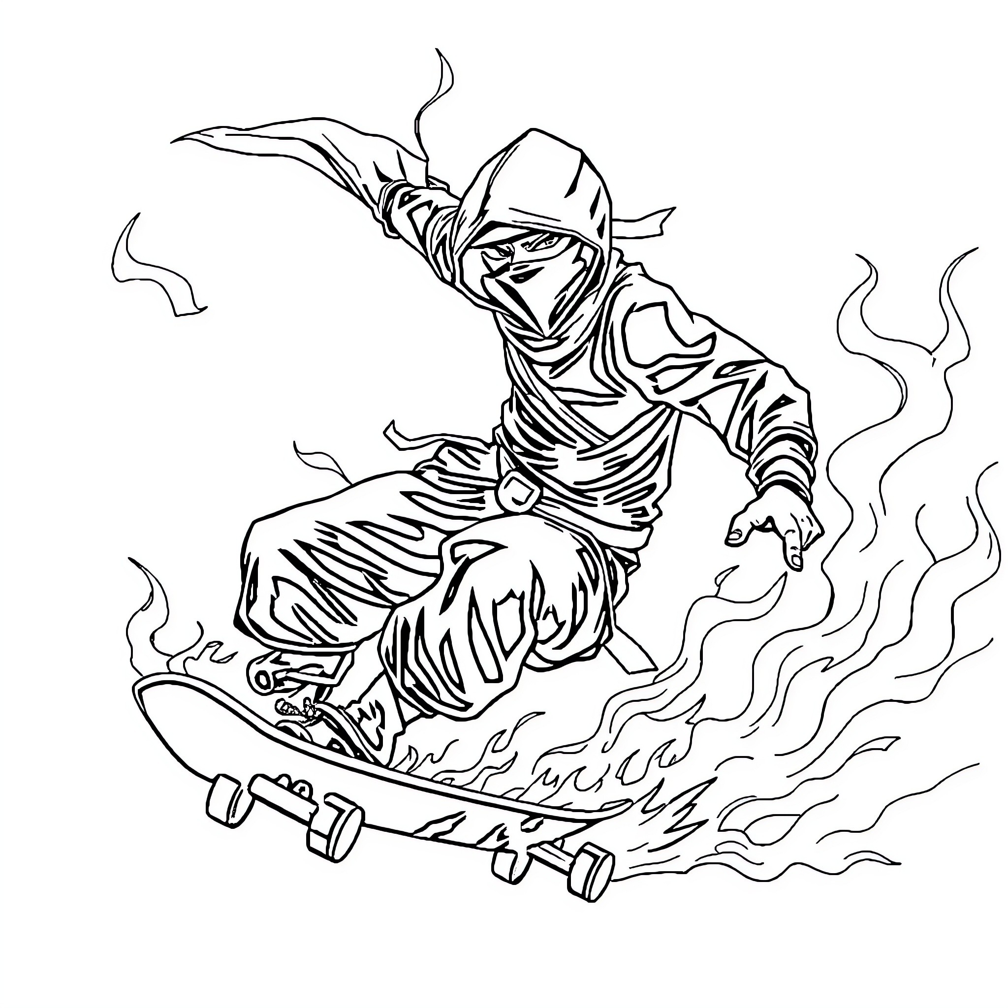 119 Best Ninja Coloring Pages (Free Printable PDFs)