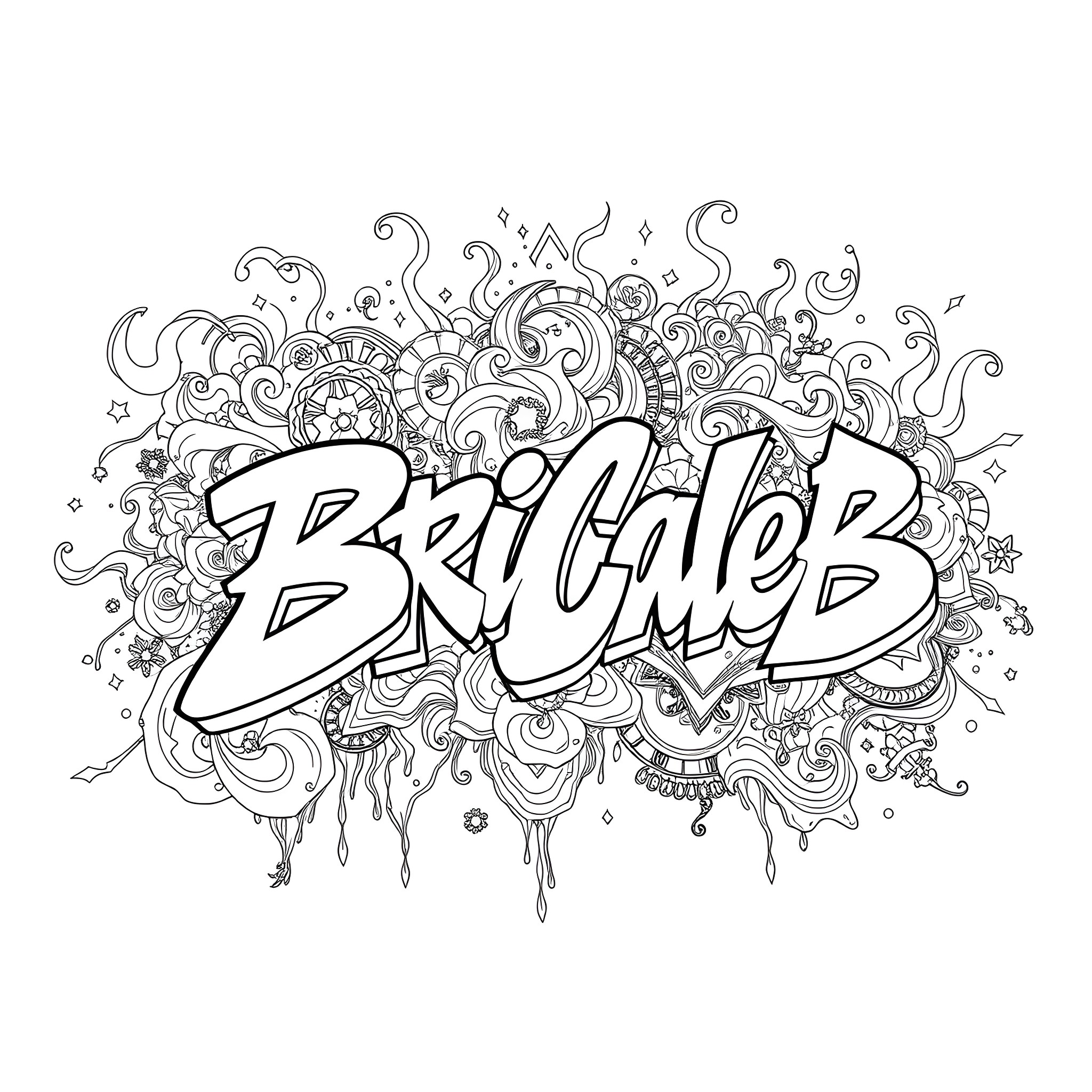 Best Graffiti Coloring Pages (Free Printable PDF)