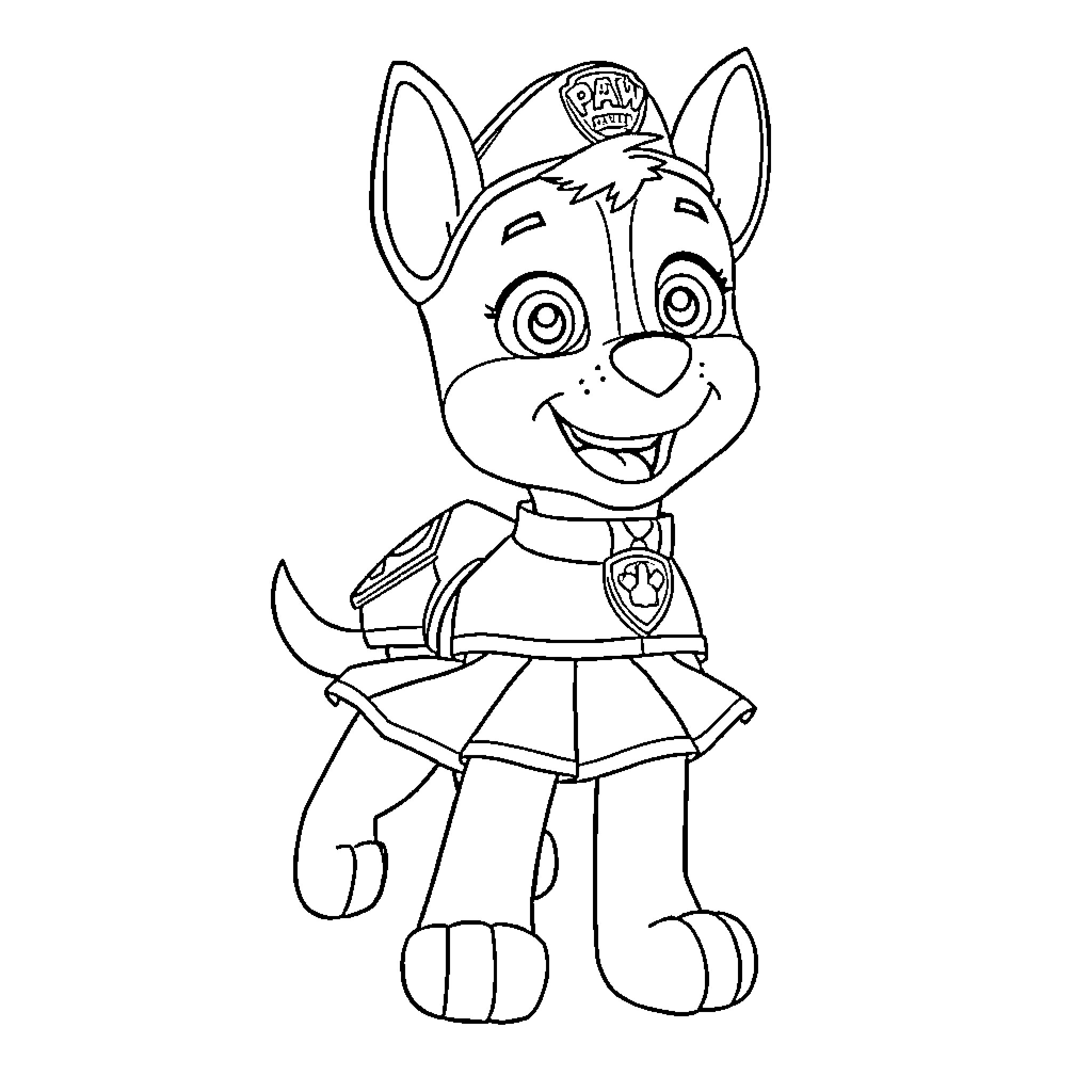 Best Chase Coloring Pages (Free Printable PDF)