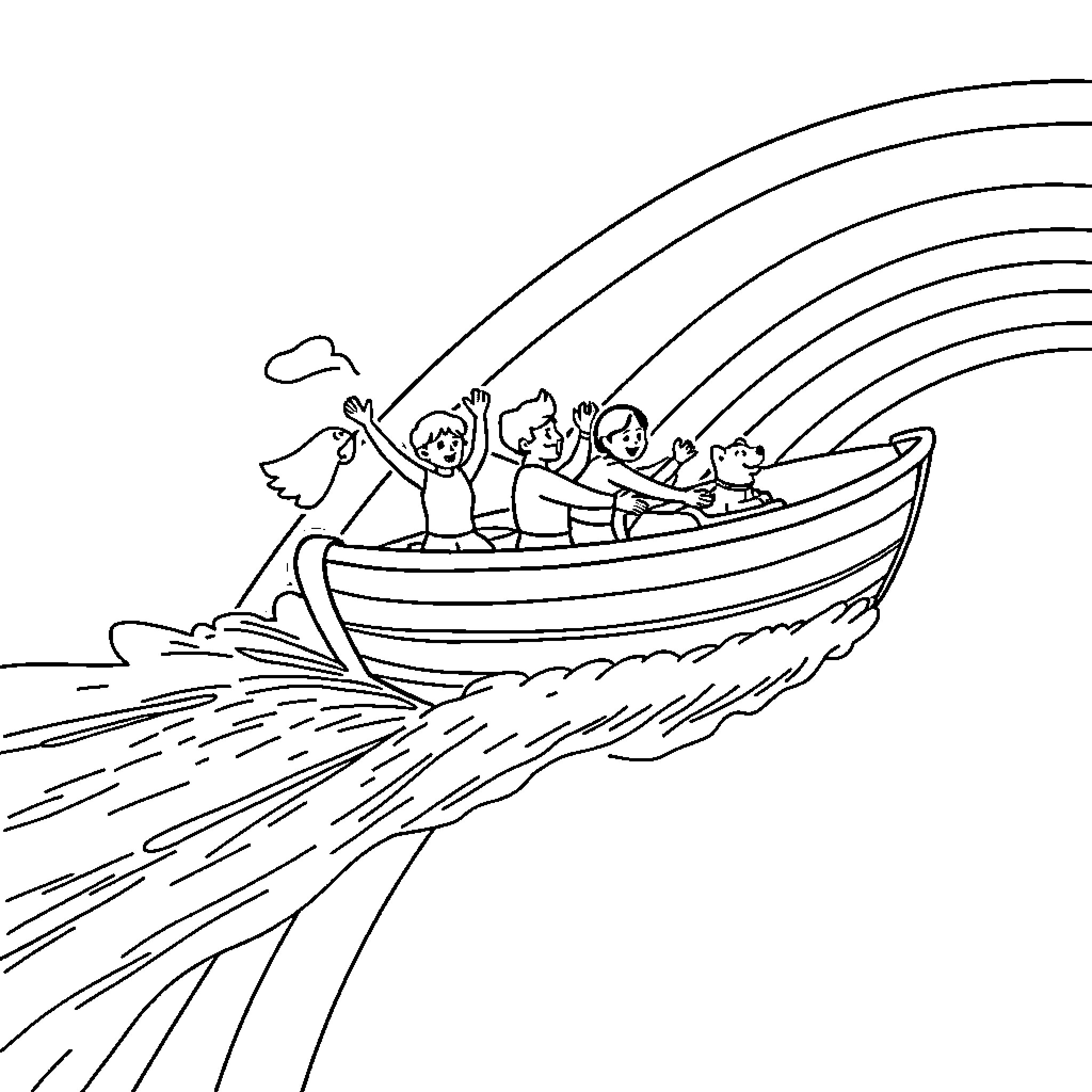 Best Boat Coloring Pages (Free Printable PDF)