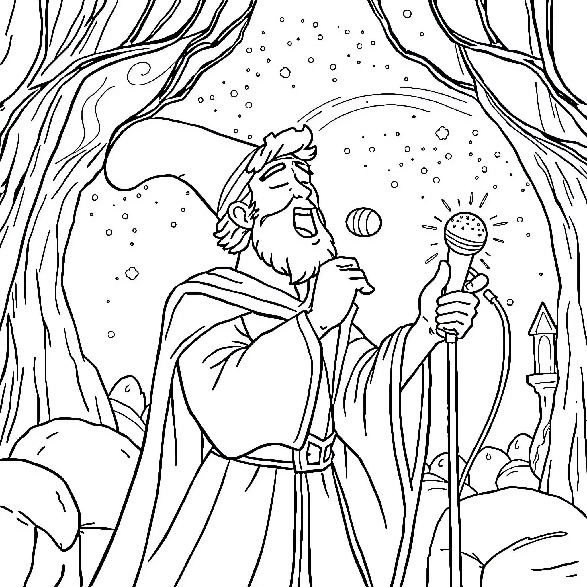 Best Merlin Coloring Pages (Free Printable PDF)