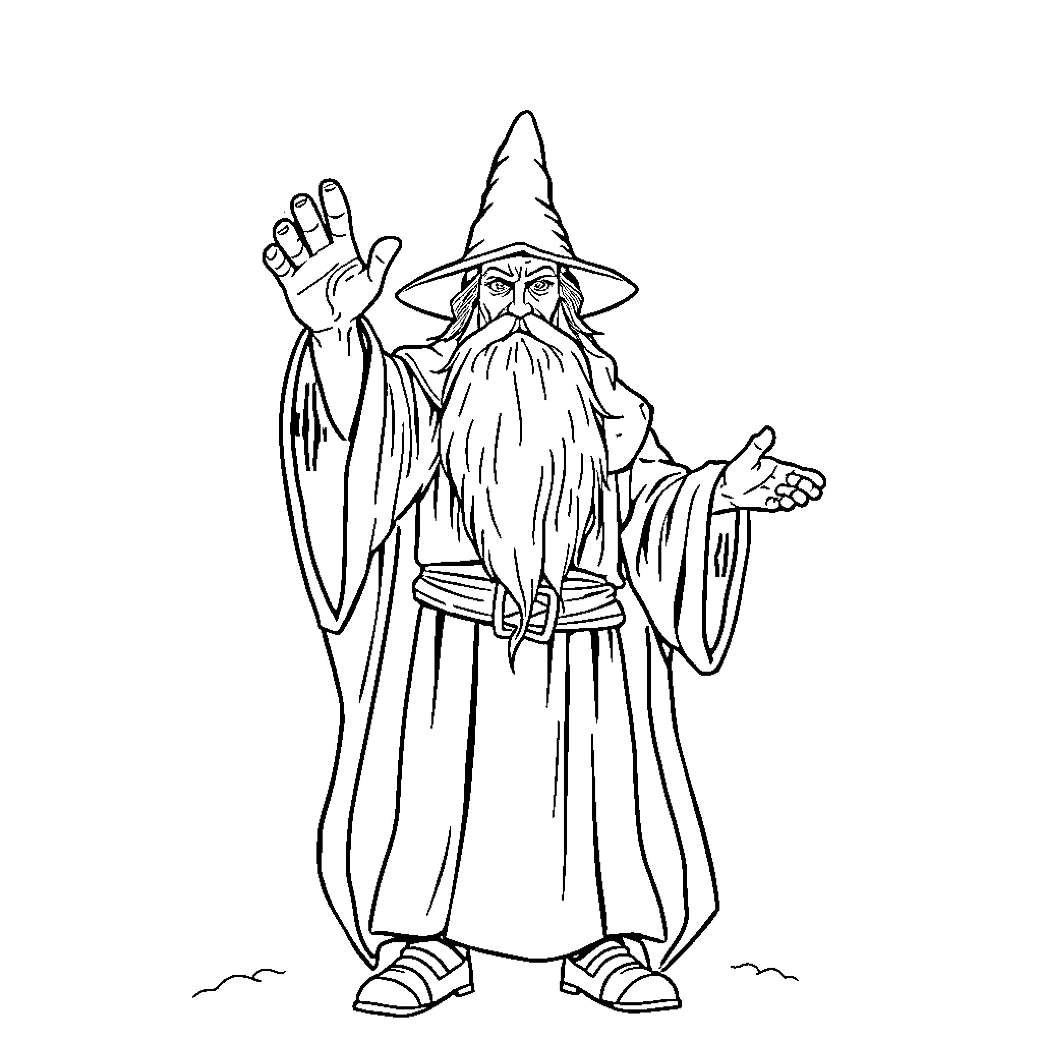 Best Wizard Coloring Pages (Free Printable PDF)