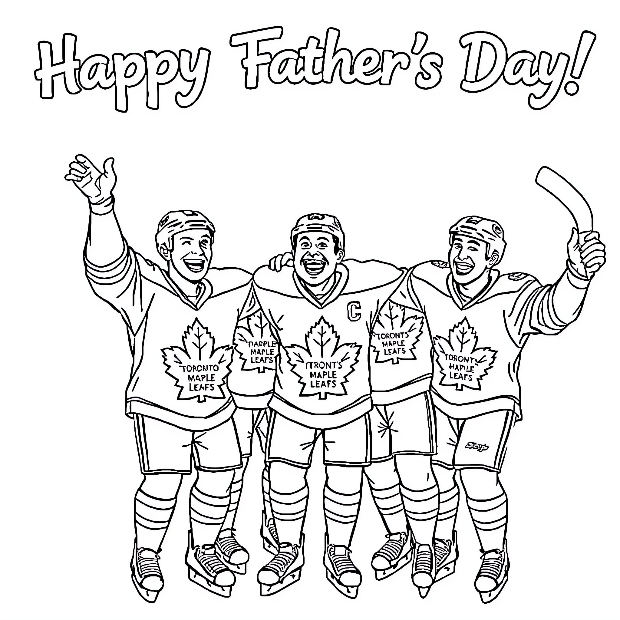 Best Toronto Maple Leafs Coloring Pages (Free Printable PDF)