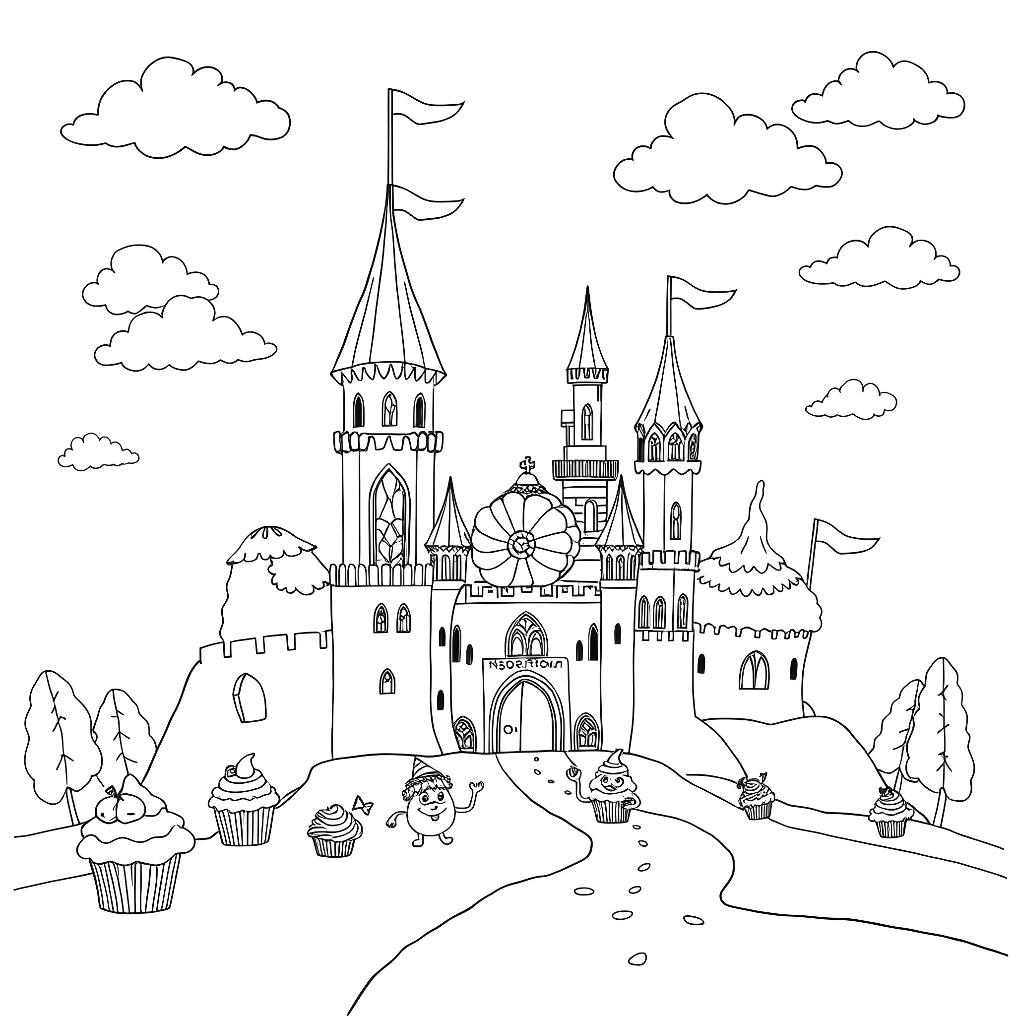 Best Muffin Coloring Pages (Free Printable PDF)
