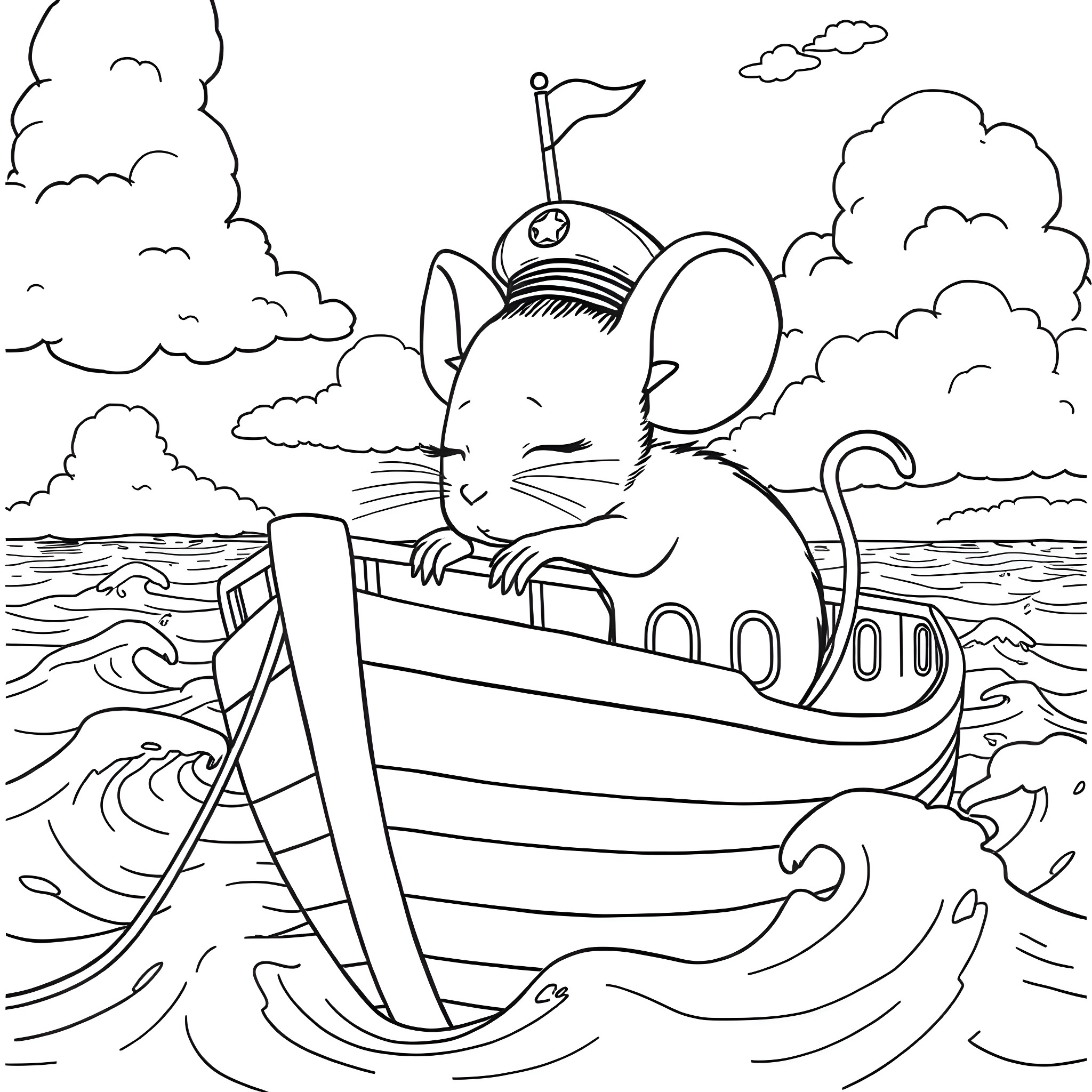 98 Best Mouse Coloring Pages (Free Printable PDFs)