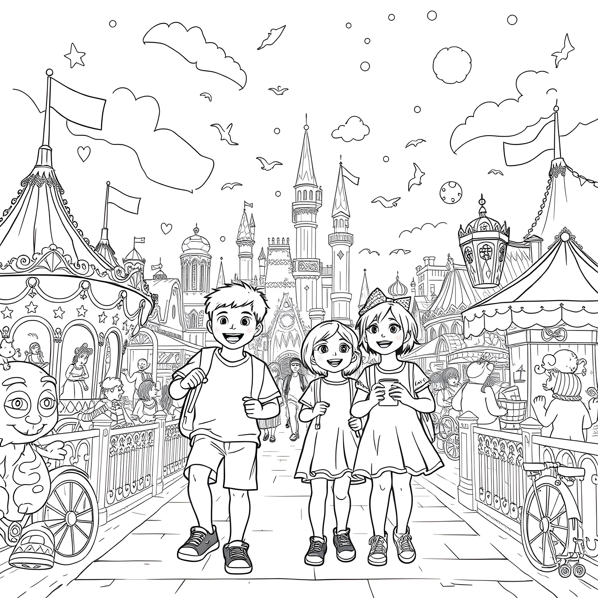 Best Cousin Coloring Pages (Free Printable PDF)