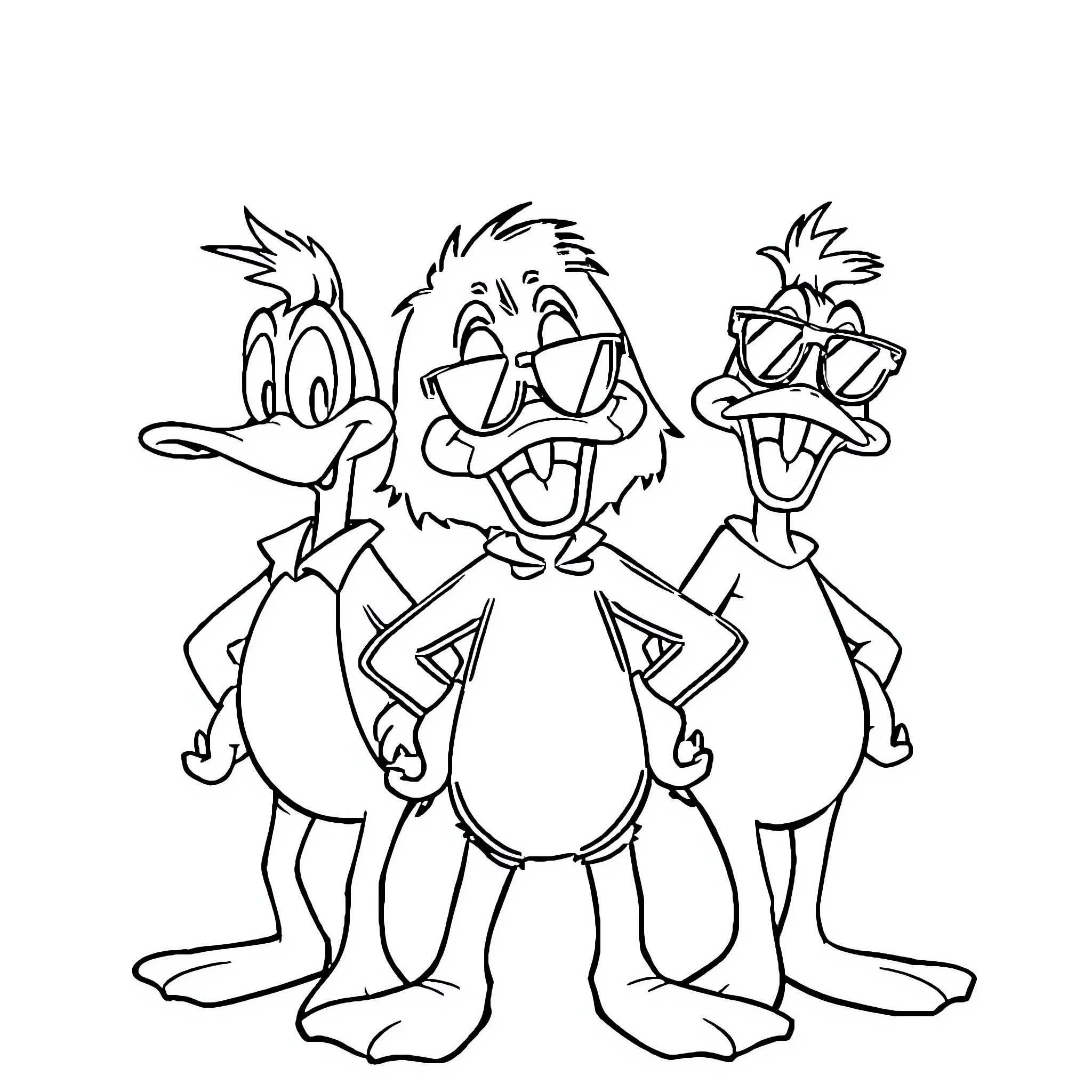 Best Huey, Dewey, and Louie Coloring Pages (Free Printable PDF)